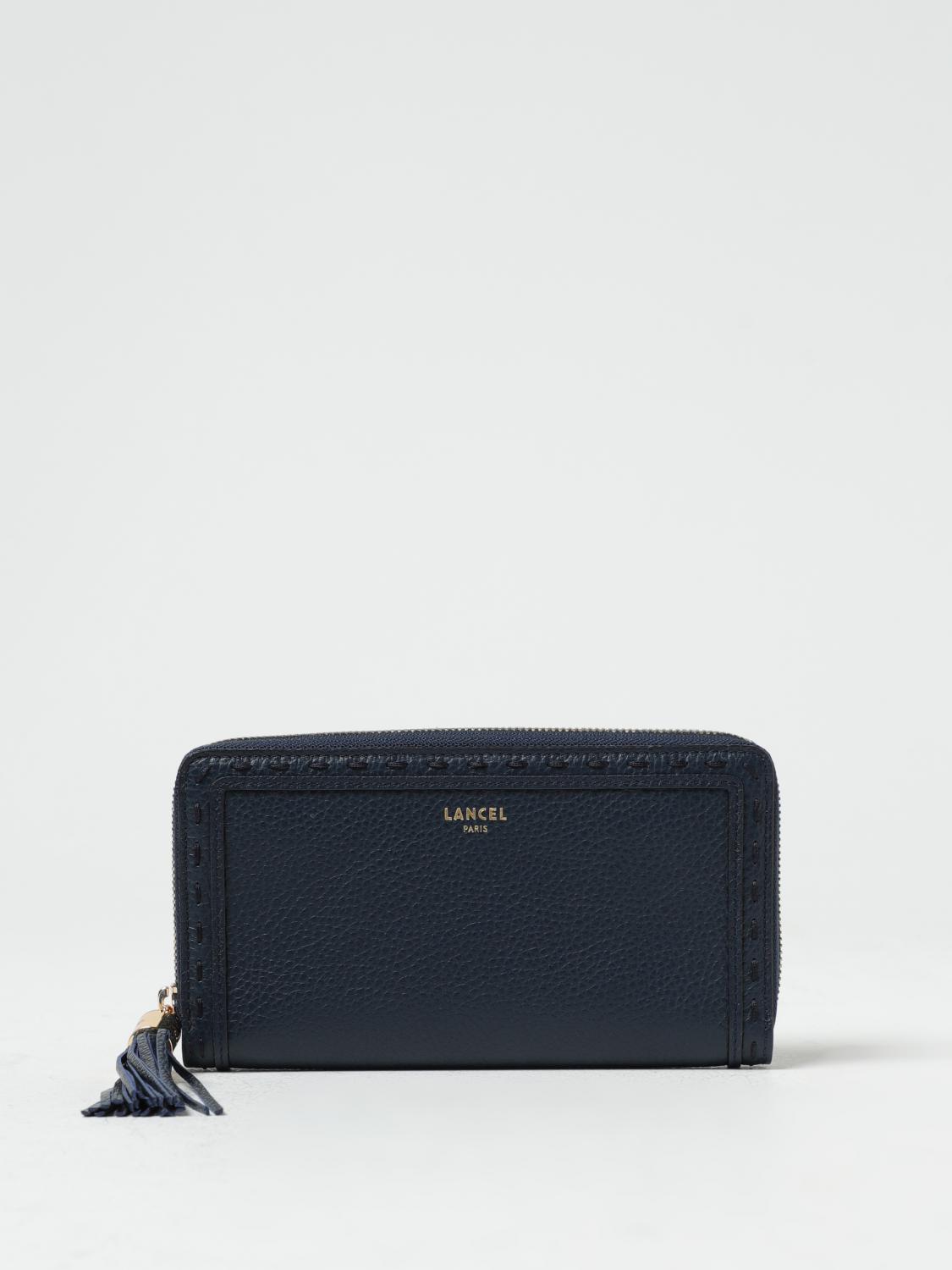 LANCEL: Wallet woman - Blue | Lancel wallet A10111 online at GIGLIO.COM