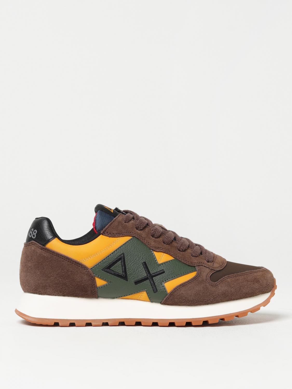 SUN68: Sneakers men Sun 68 - Yellow | SUN68 sneakers Z43114 online at ...