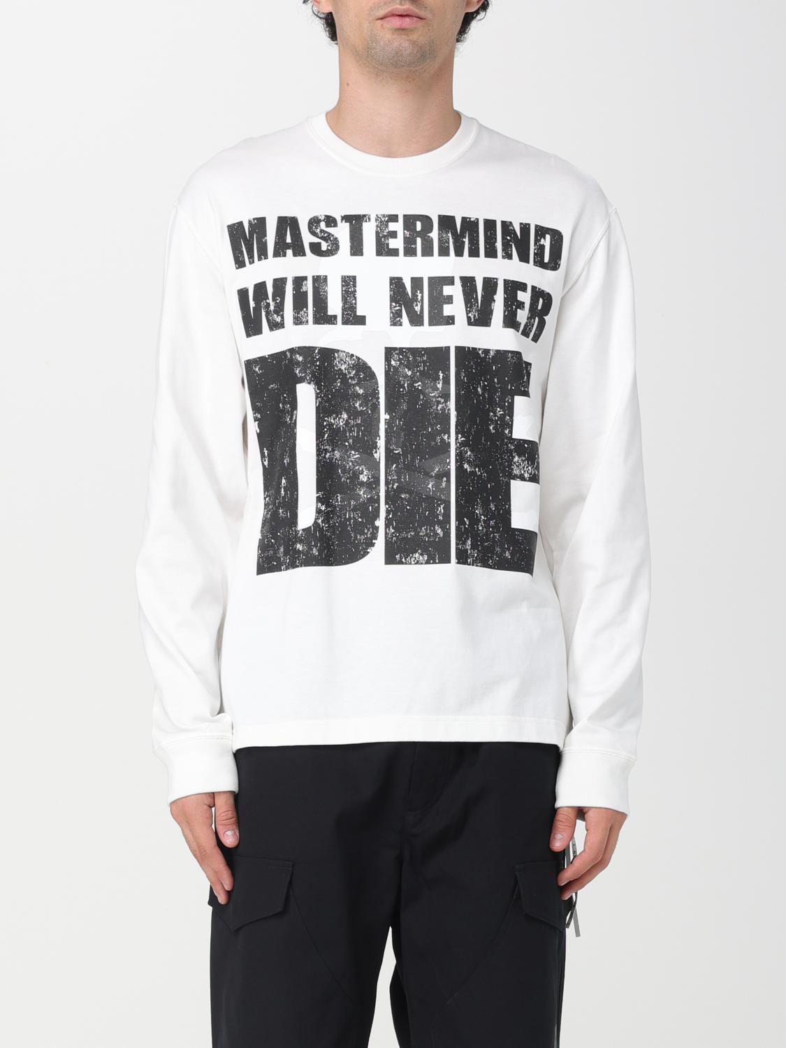 MASTERMIND WORLD: T-shirt men - White | Mastermind World t-shirt MW23S11TS051 online at GIGLIO.COM