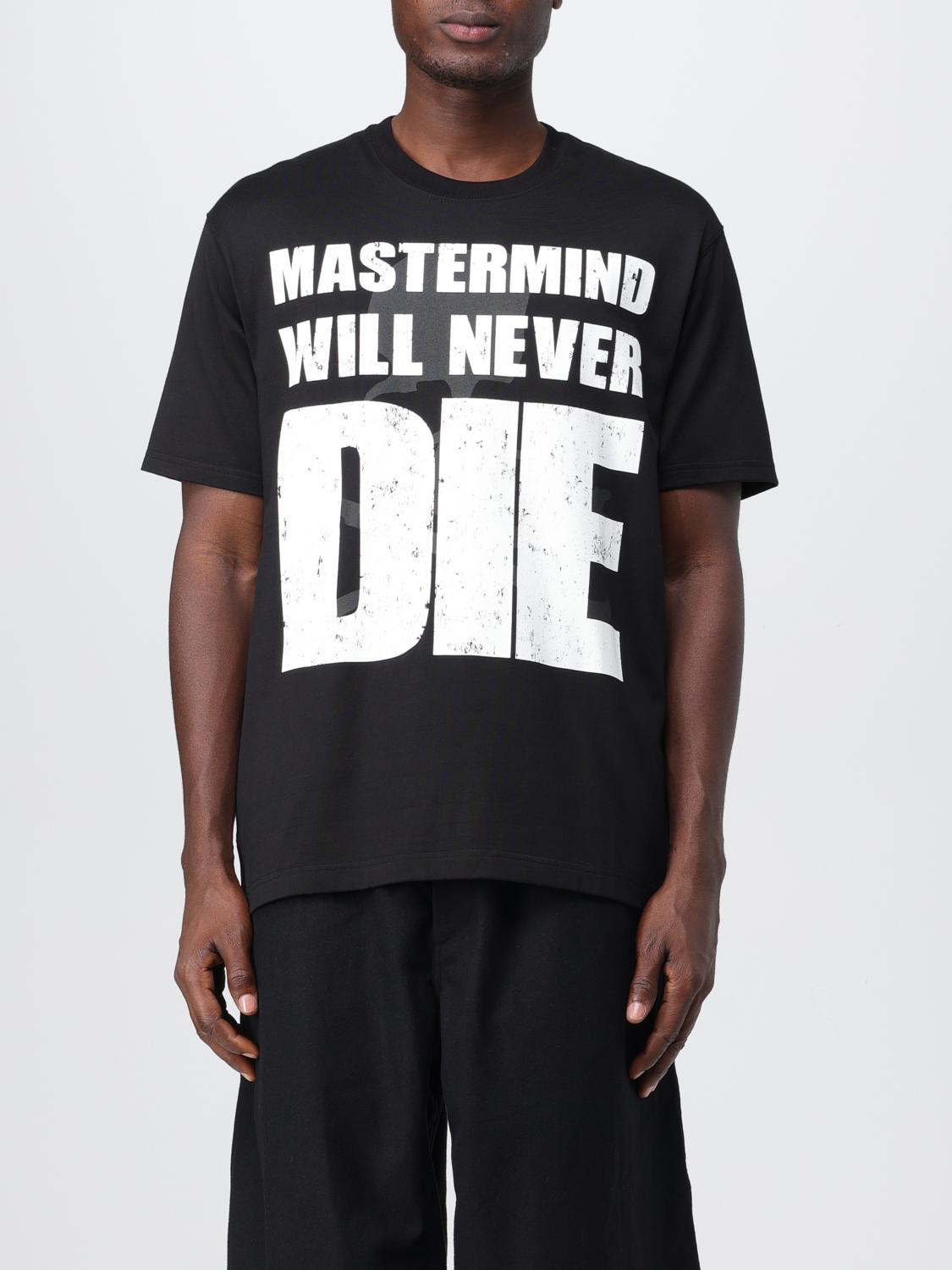 MASTERMIND WORLD: T-shirt men - Black | Mastermind World t-shirt MW23S11TS050 online at GIGLIO.COM