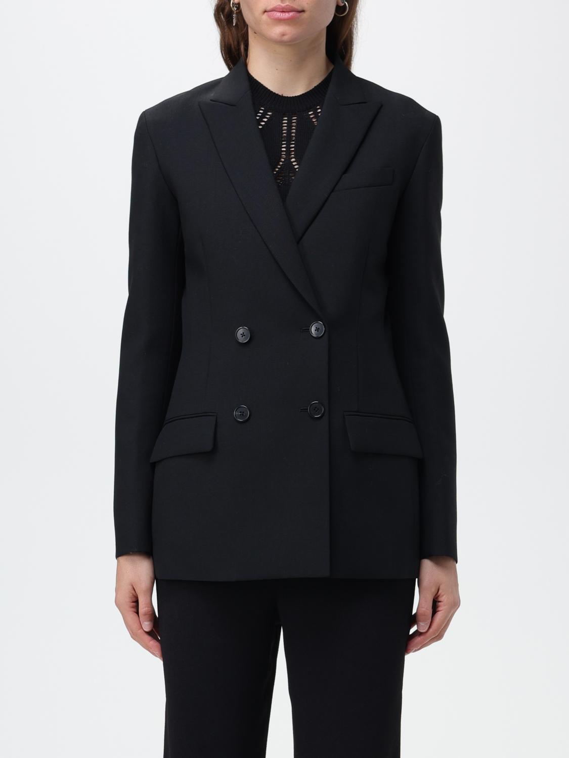 THE ROW: Jacket woman - Black | The Row jacket 7111W2502 online at ...