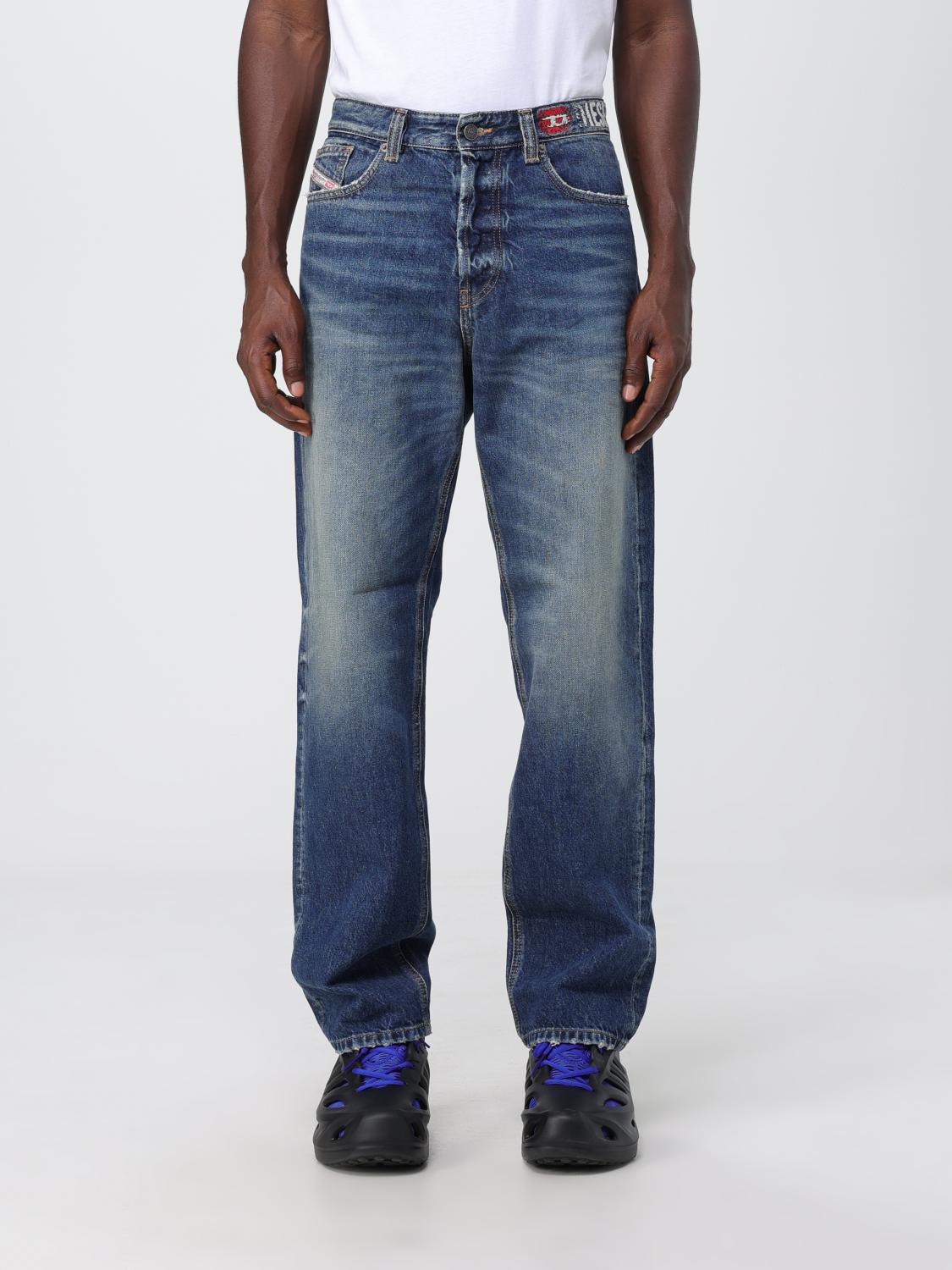 DIESEL: Pants men - Denim | Diesel pants A1150609H02 online at GIGLIO.COM