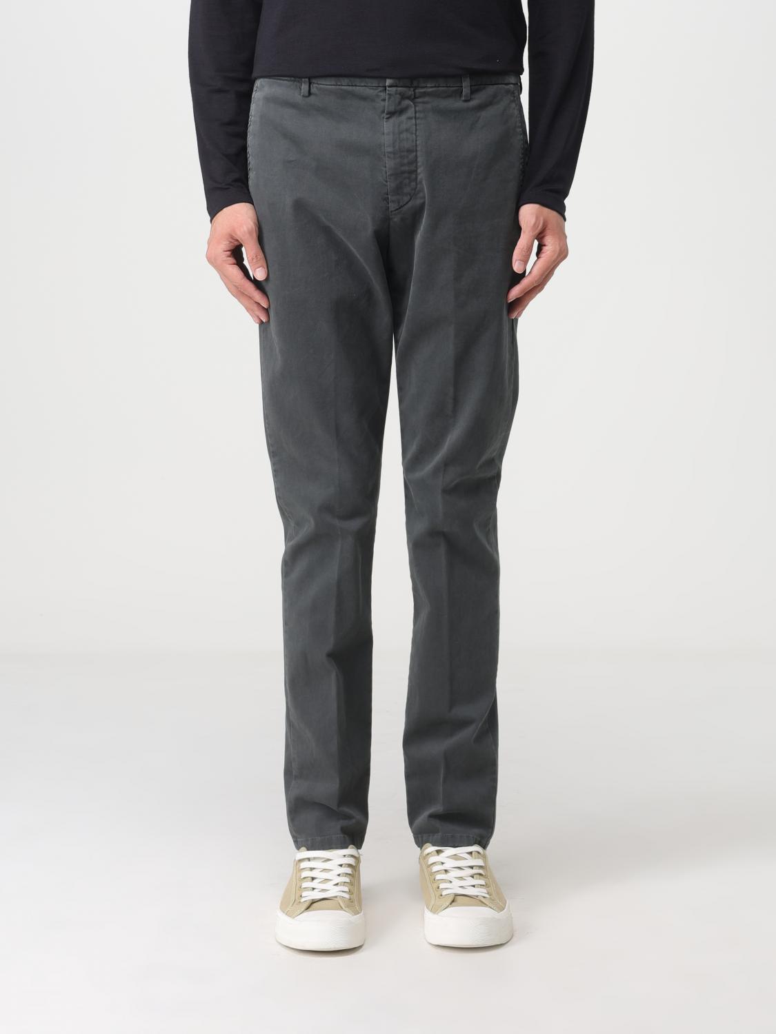 DONDUP: Trousers men - Grey | Dondup trousers UP593GSE043UPTD online at ...