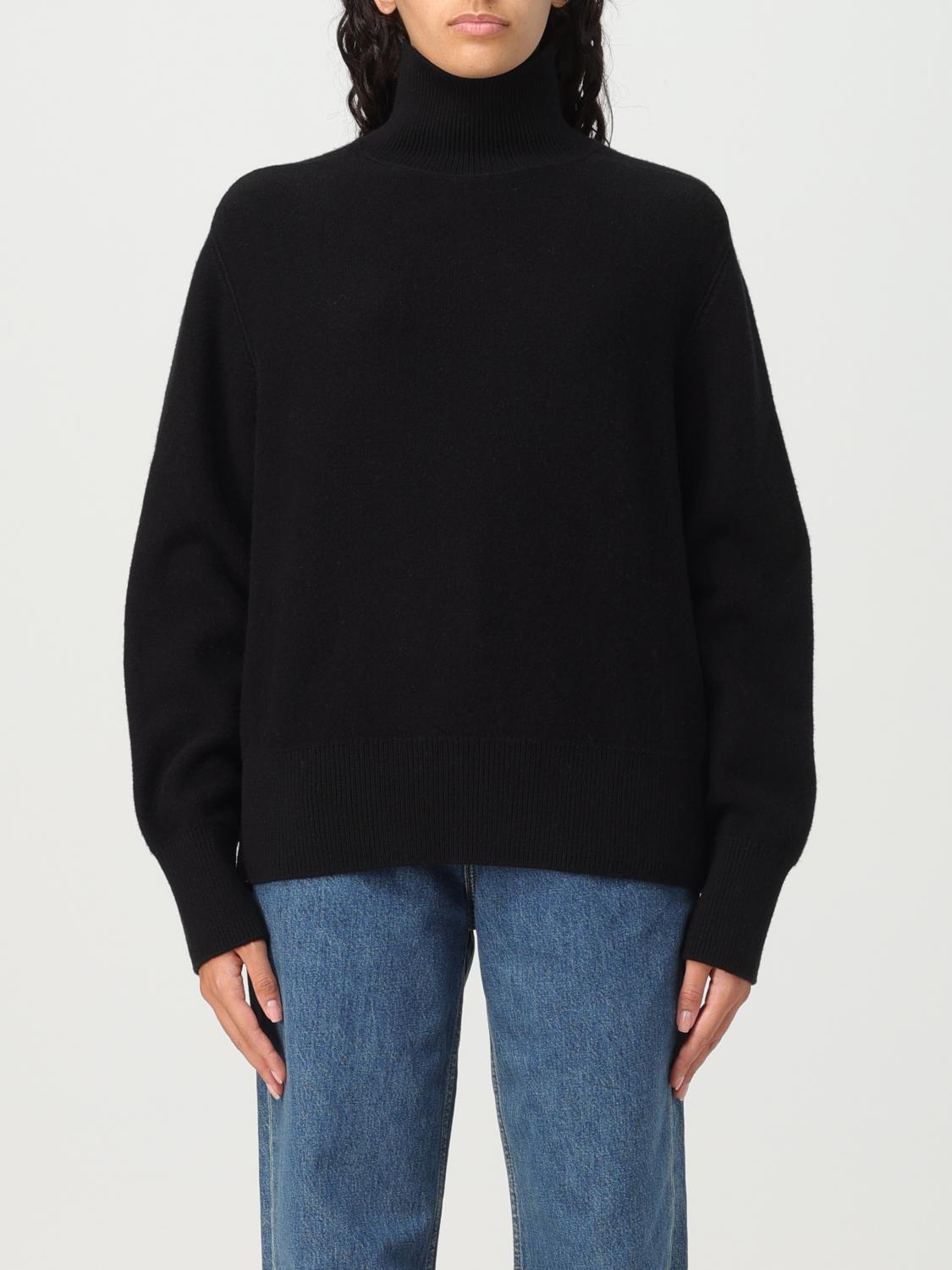 BURBERRY sweater in wool and cashmere blend Black Burberry sweater 8071836 online at GIGLIO.COM