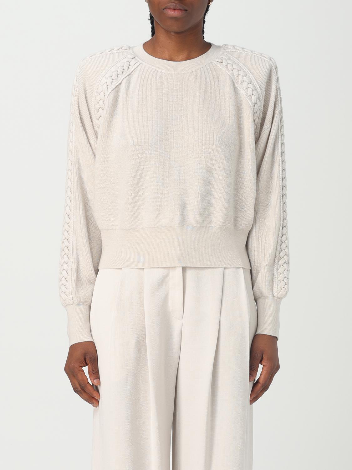 IRO: Sweater woman - Beige | Iro sweater WP12DAYL online at GIGLIO.COM