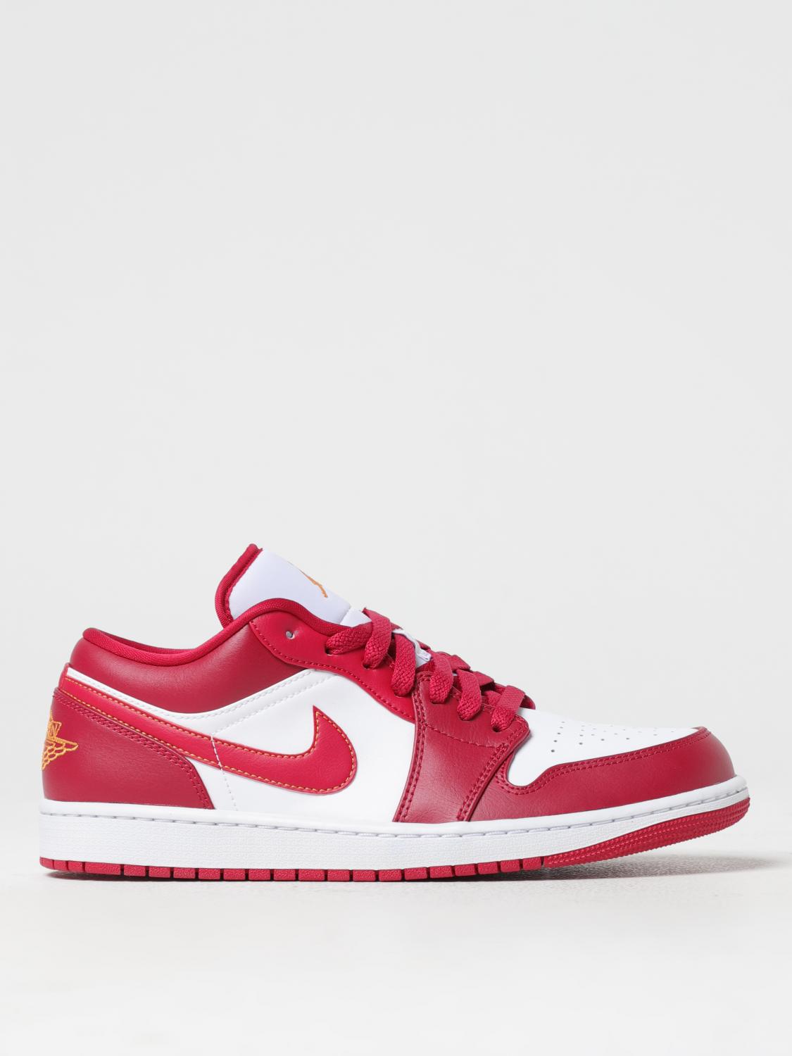 NIKE: Shoes men - Red | Nike sneakers 553558607 online at GIGLIO.COM