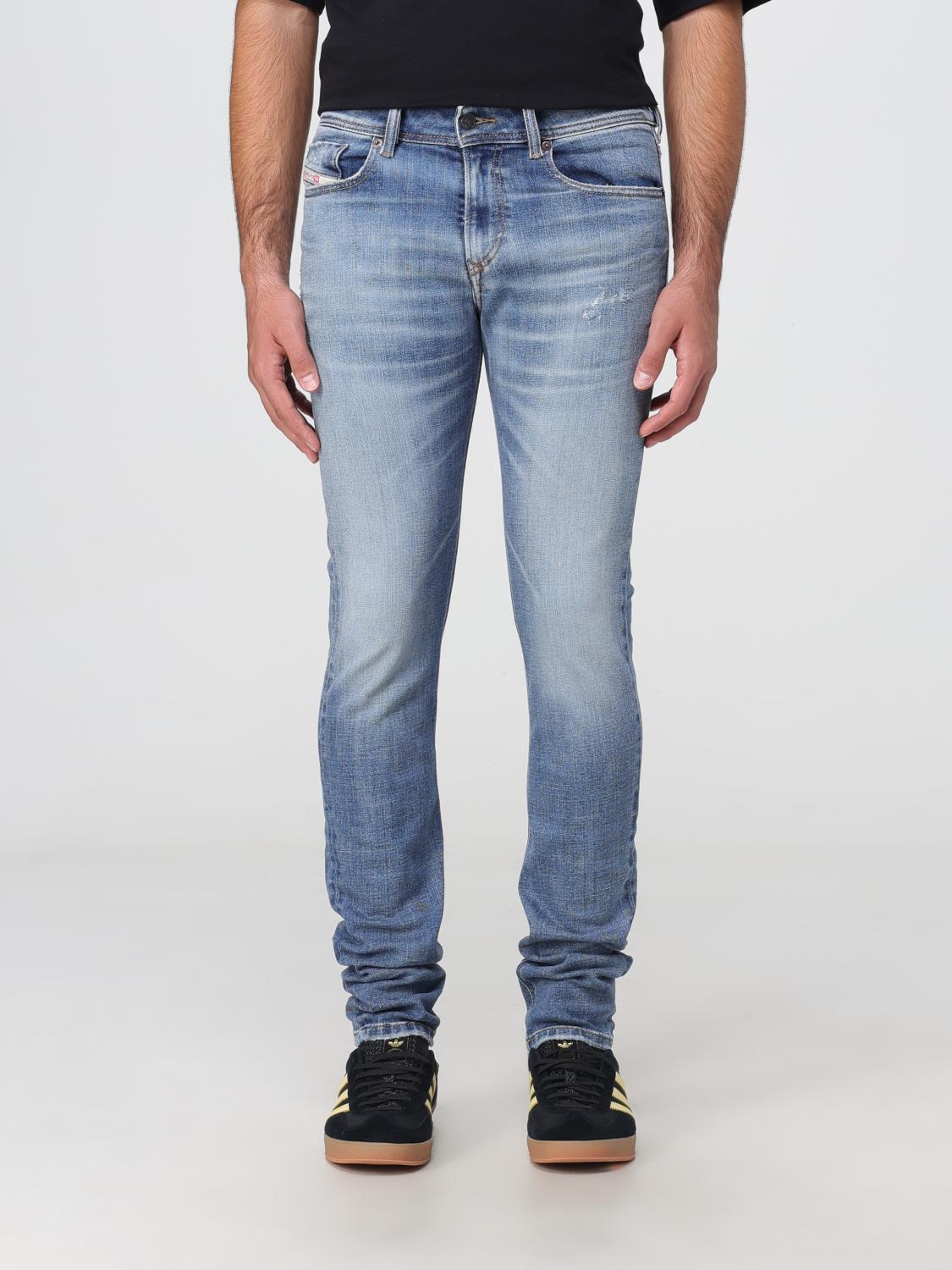 DIESEL: denim jeans - Denim | Diesel jeans A0359409G35 online at GIGLIO.COM