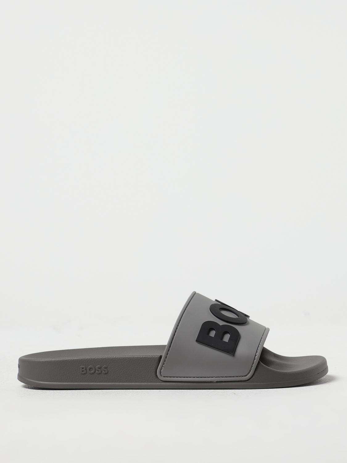 BOSS: Shoes men Hugo - Grey | Boss sandals 50488911 online at GIGLIO.COM