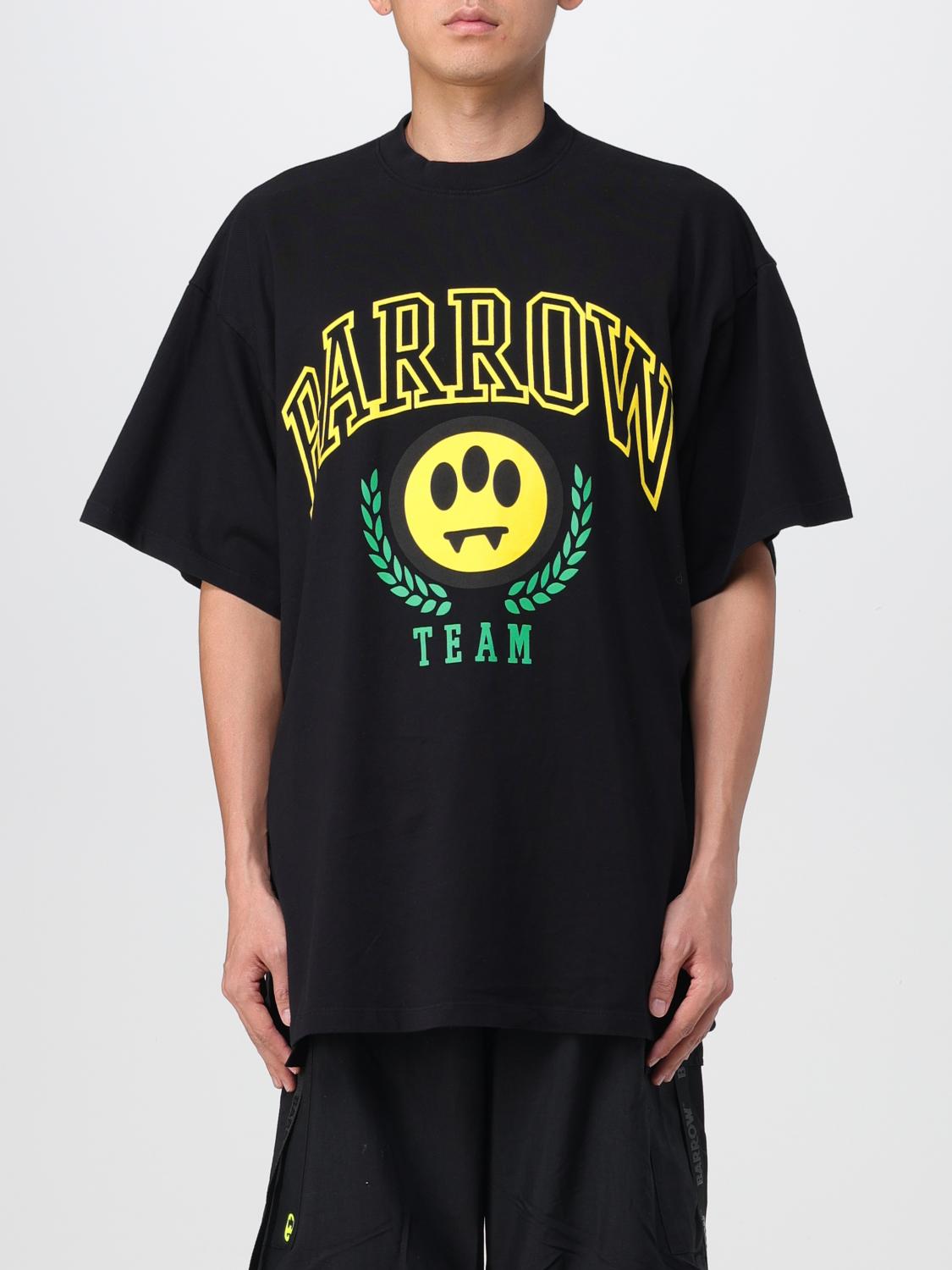 BARROW: T-shirt in cotone con logo - Nero | T-Shirt Barrow F3BWUATH062 ...