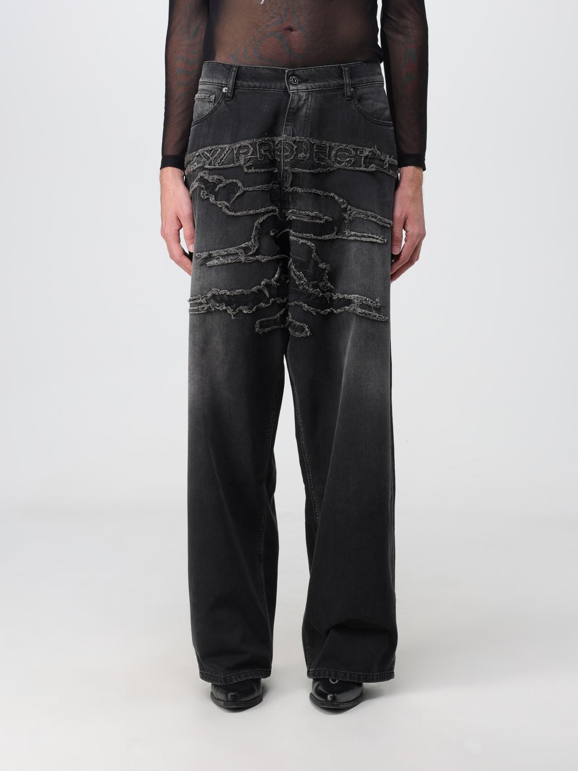 Y/PROJECT: Jeans men - Black | Y/Project jeans JEAN49S25 online at ...