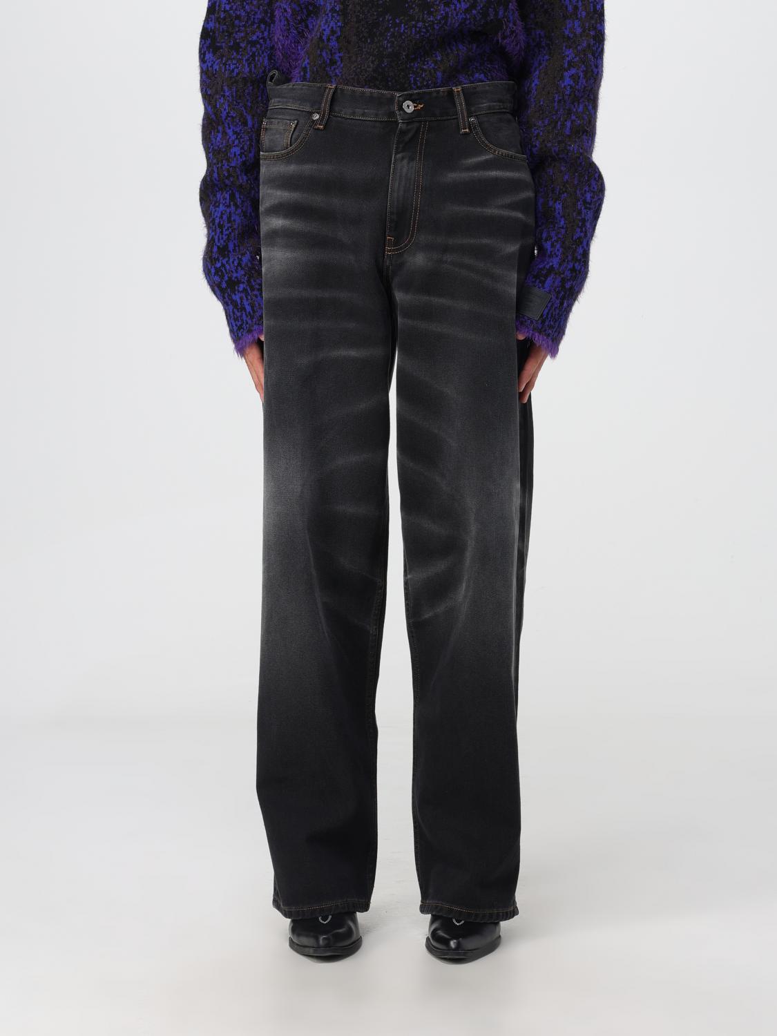 Y/PROJECT: Jeans men - Black | Y/Project jeans JEAN48S25 online at ...