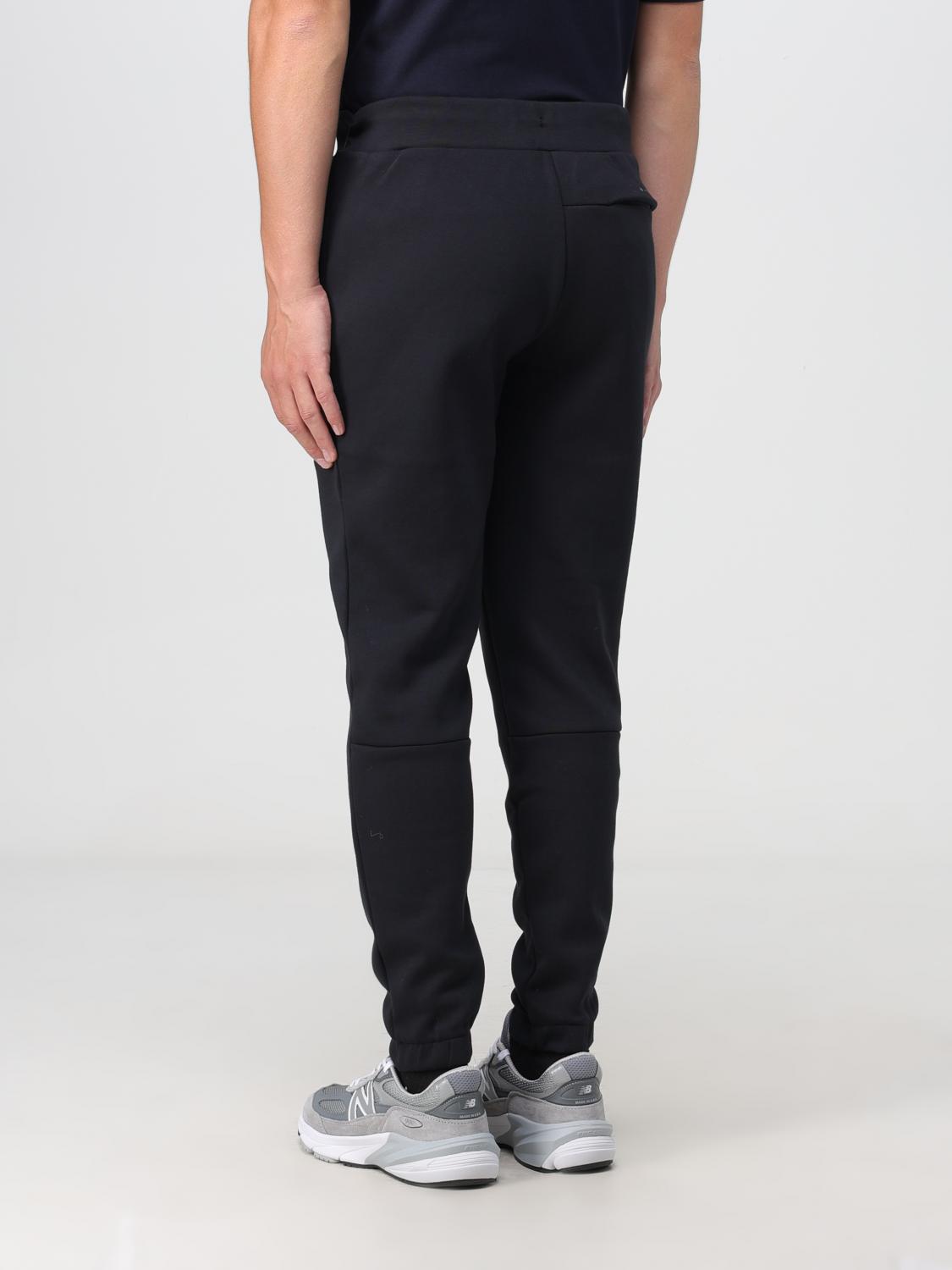 NEW BALANCE: Pants men - Black | New Balance pants MP21143BK online at ...