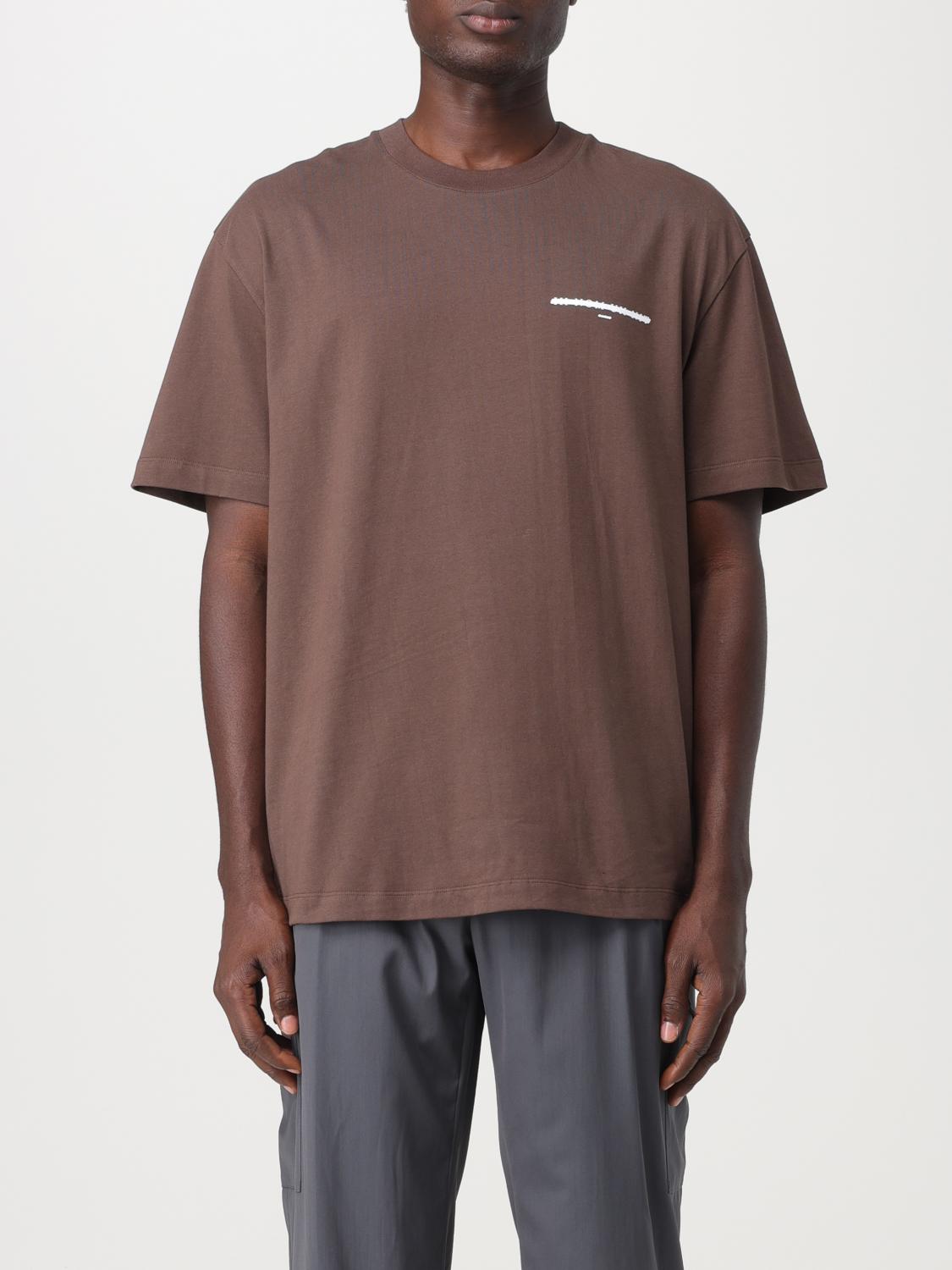 IH NOM UH NIT: T-shirt men - Brown | Ih Nom Uh Nit t-shirt NUW23215 ...