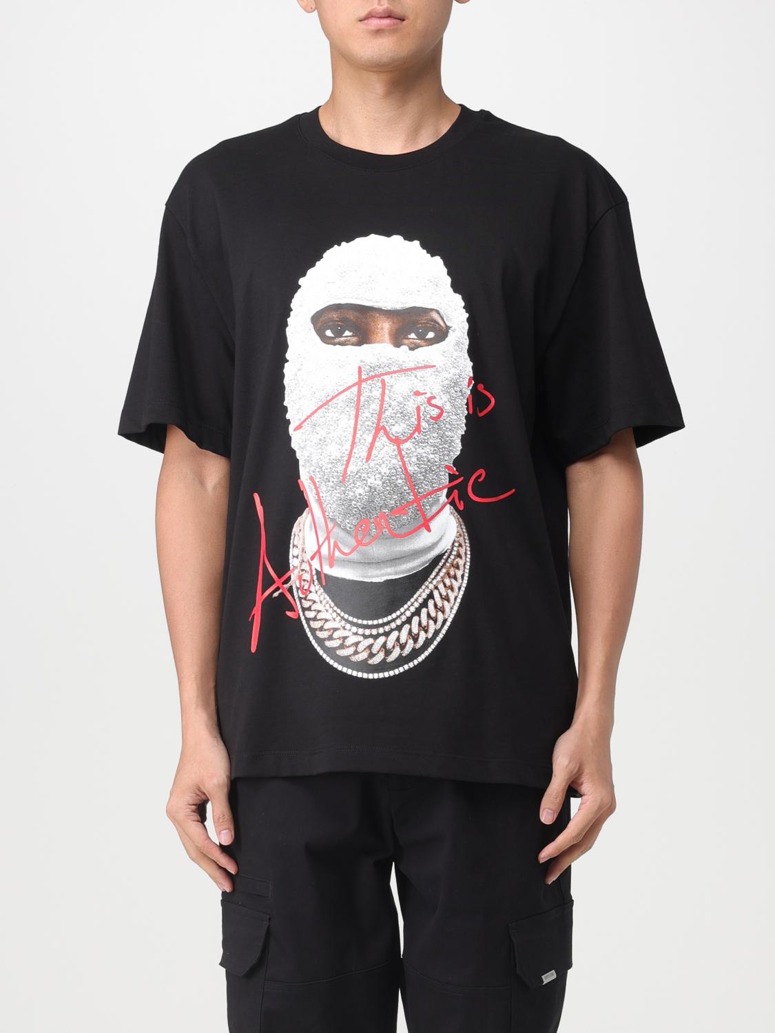 IH NOM UH NIT: T-shirt men - Black | Ih Nom Uh Nit t-shirt NUW23236 ...