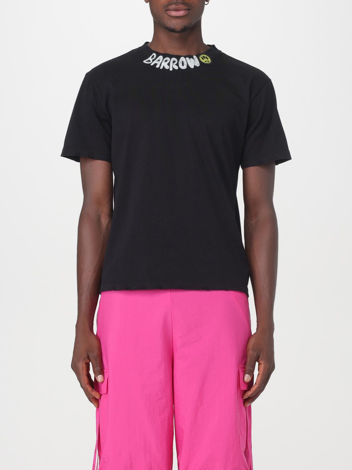 BARROW: T-shirt men - Black | Barrow t-shirt F3BWUATH048 online at ...