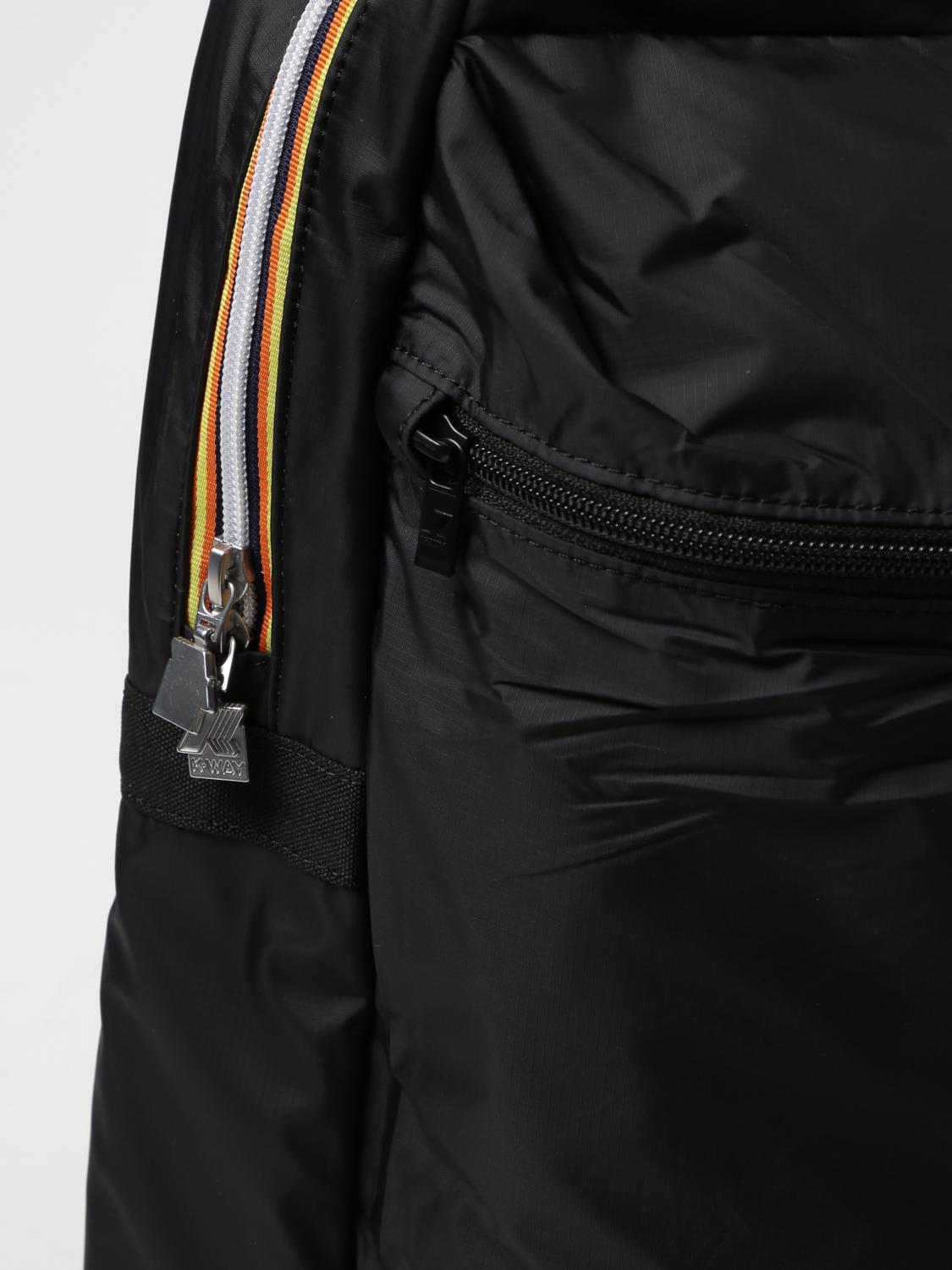 K-Way Zaino in nylon - Nero | K2116RW | GIGLIO.COM