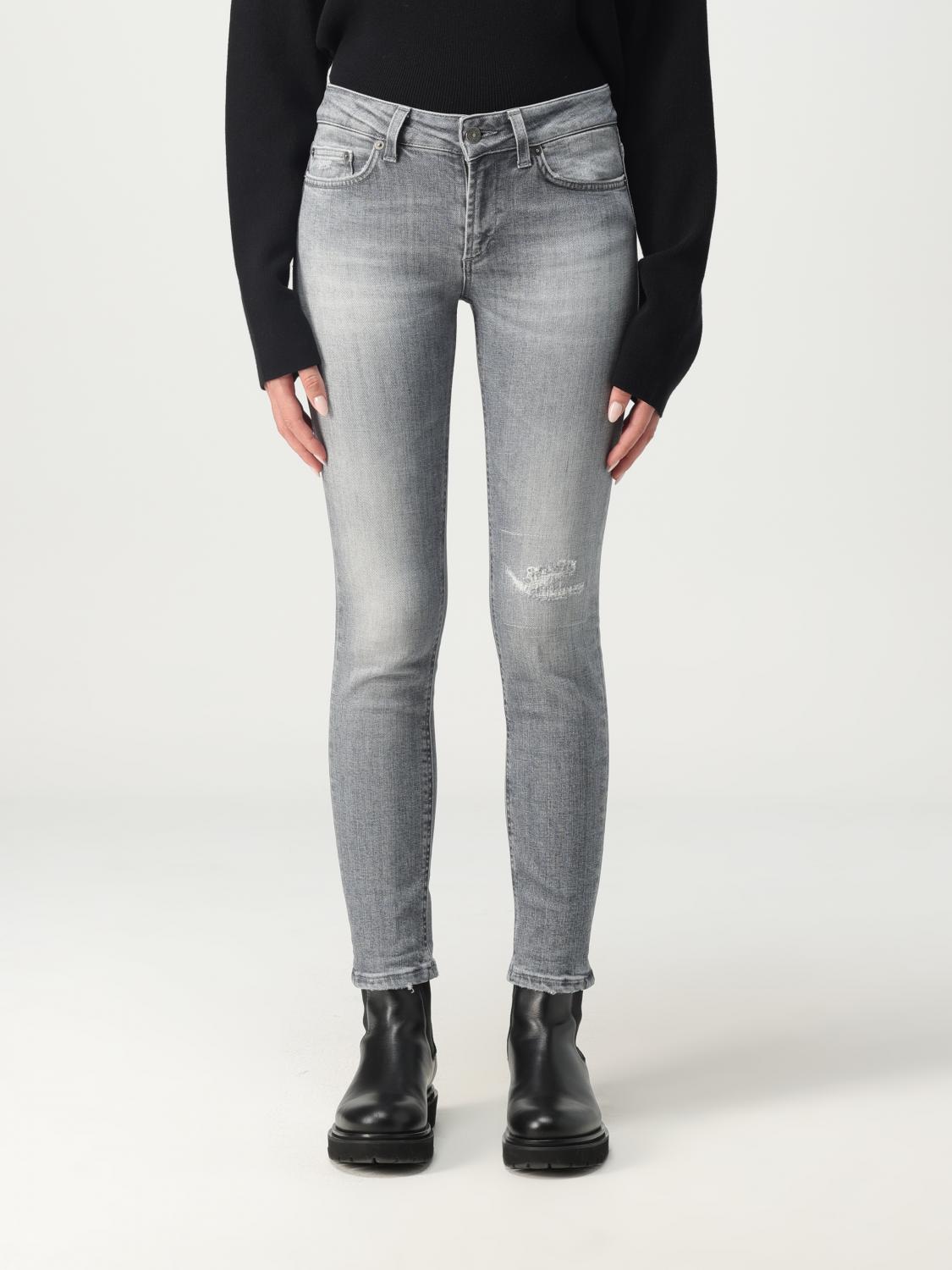 DONDUP: denim jeans - Grey | Dondup jeans P692DSE318DGI6 online at ...