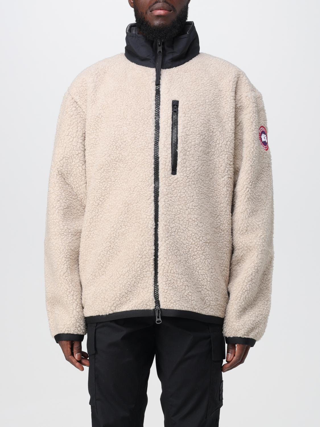 CANADA GOOSE: Jacket men - Beige | Canada Goose jacket 7017M1 online at ...