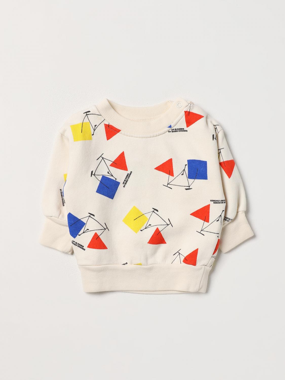 BOBO CHOSES: Sweater kids - White | Bobo Choses sweater 223AB029 online ...
