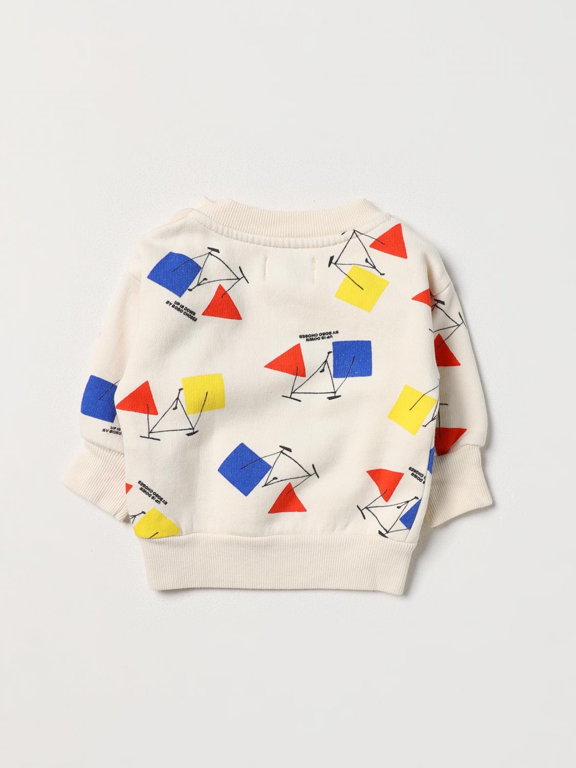 BOBO CHOSES: Sweater kids - White | Bobo Choses sweater 223AB029 online ...