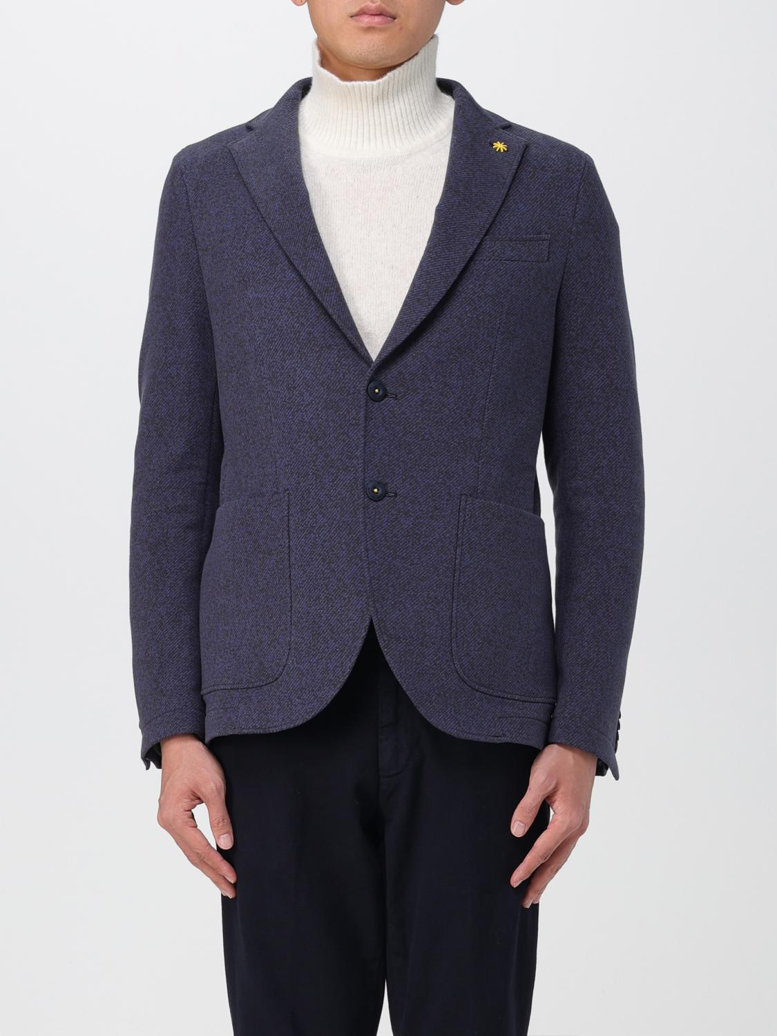 MANUEL RITZ: Blazer men - Blue | Manuel Ritz blazer 3532G2442M233765 ...