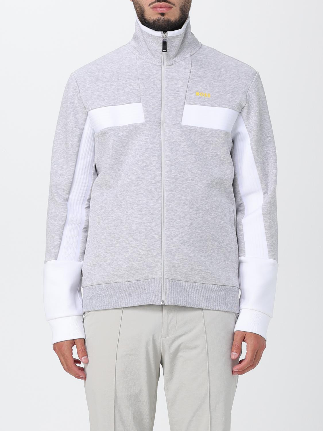 BOSS: Sweater men - Grey | Boss sweater 50493470 online at GIGLIO.COM