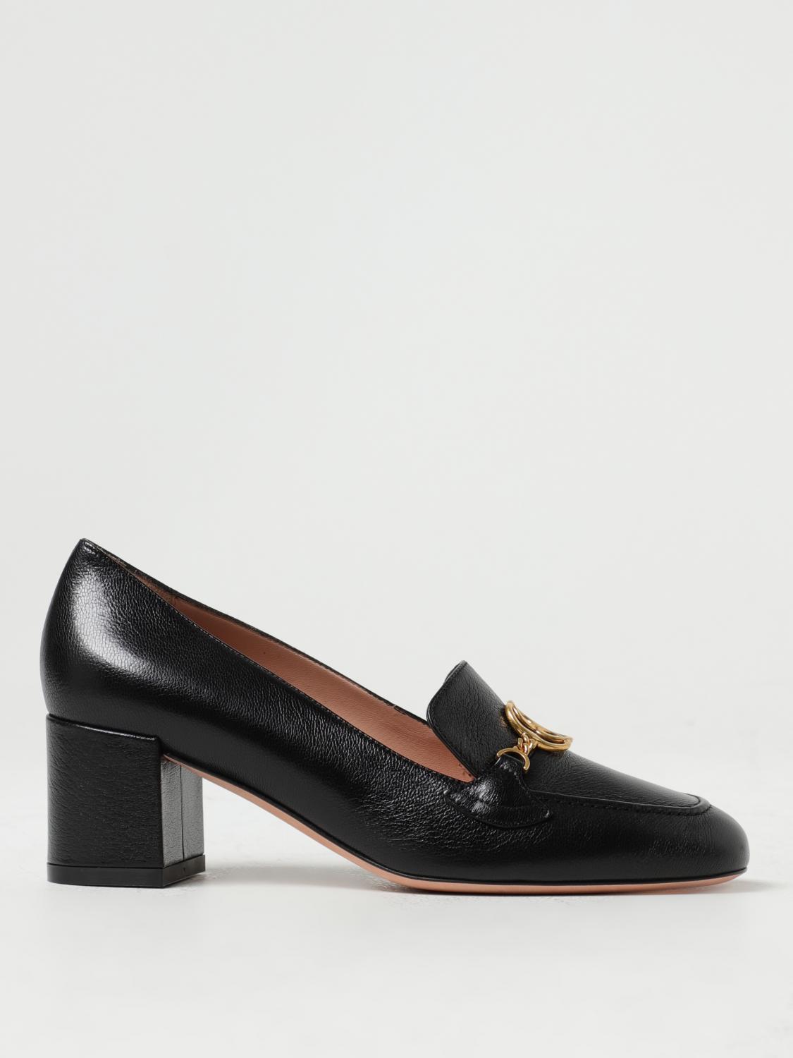 BALLY: Obrien Pumps in leather with application - Black | Bally high ...