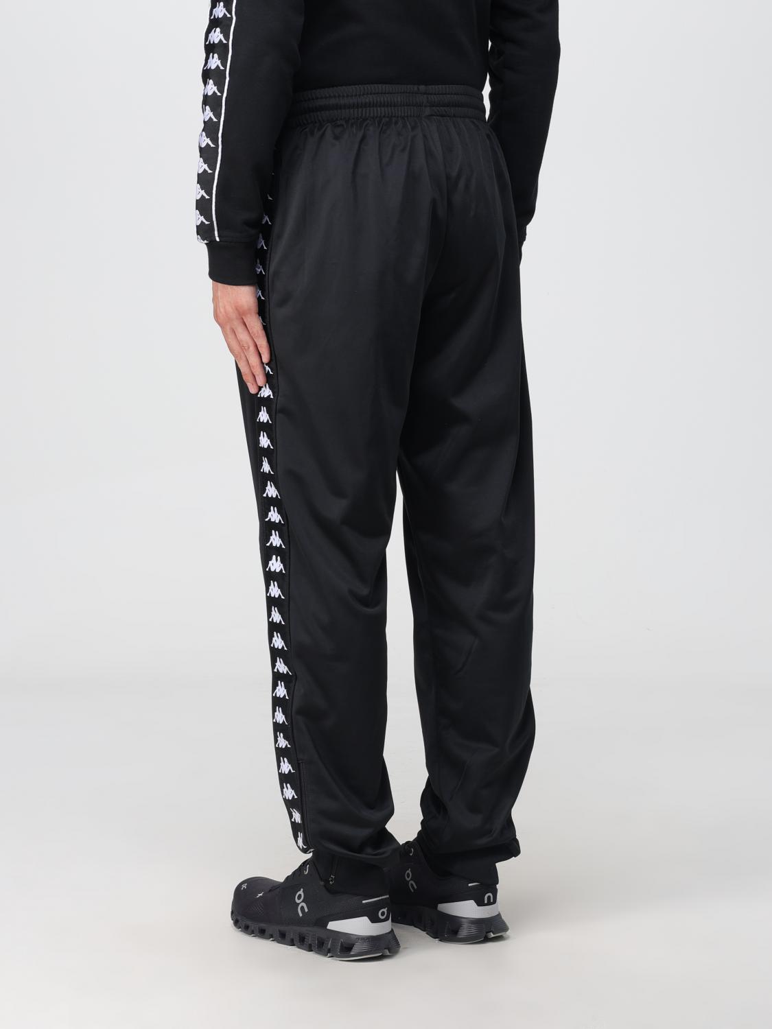 KAPPA: Pants men - Black | Kappa pants 303KUC0 online at GIGLIO.COM