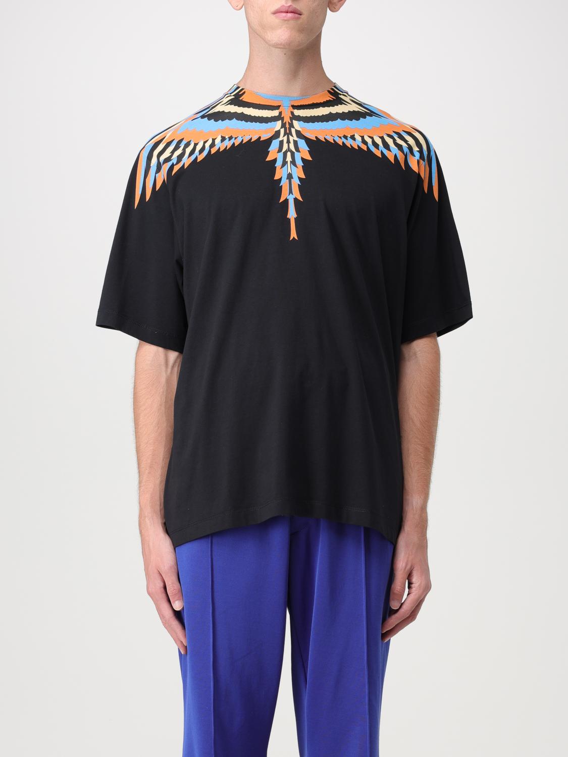 MARCELO BURLON: T-shirt men County Of Milan - Black | Marcelo Burlon t ...