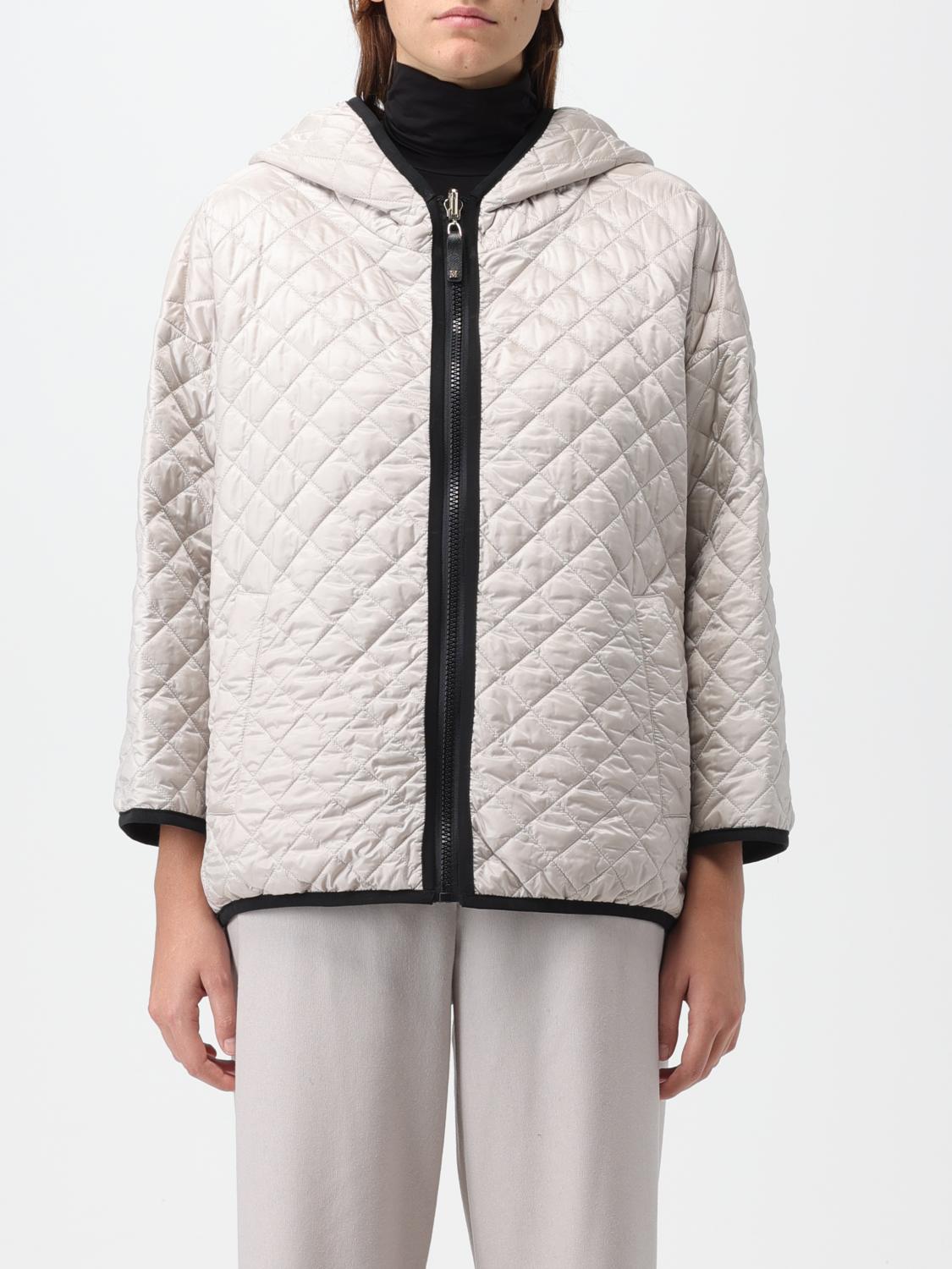 MAX MARA: Giacca Nora in nylon trapuntato - Ghiaccio | Giacca Max Mara ...