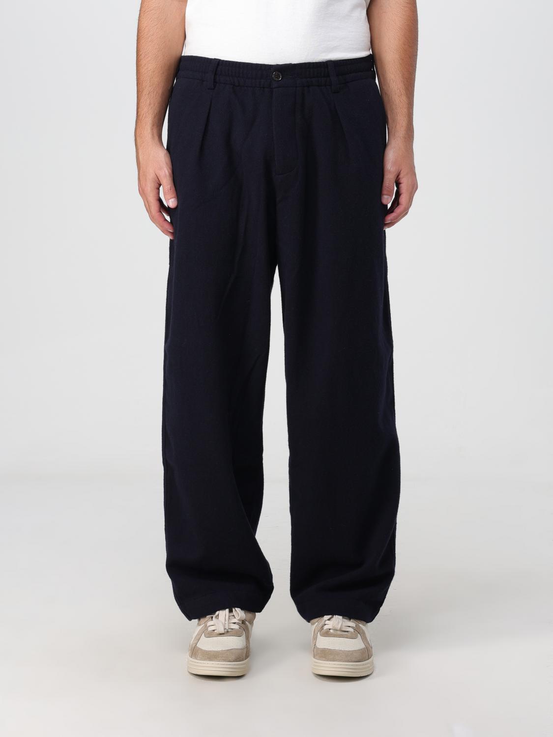 UNIVERSAL WORKS: Pants men - Navy | Universal Works pants 29513 online ...