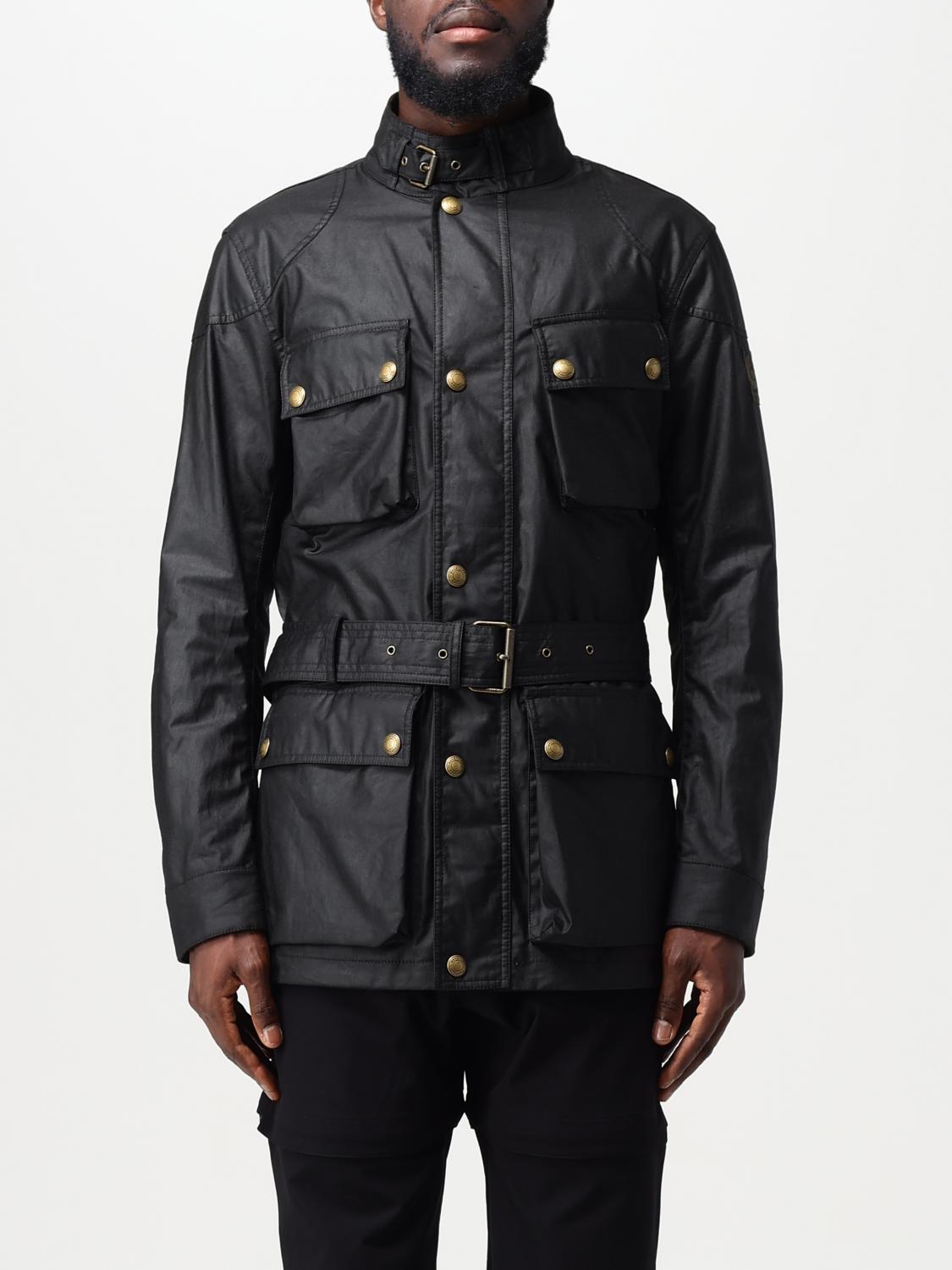 BELSTAFF: Blazer men - Black | Belstaff jacket 100033 online at GIGLIO.COM