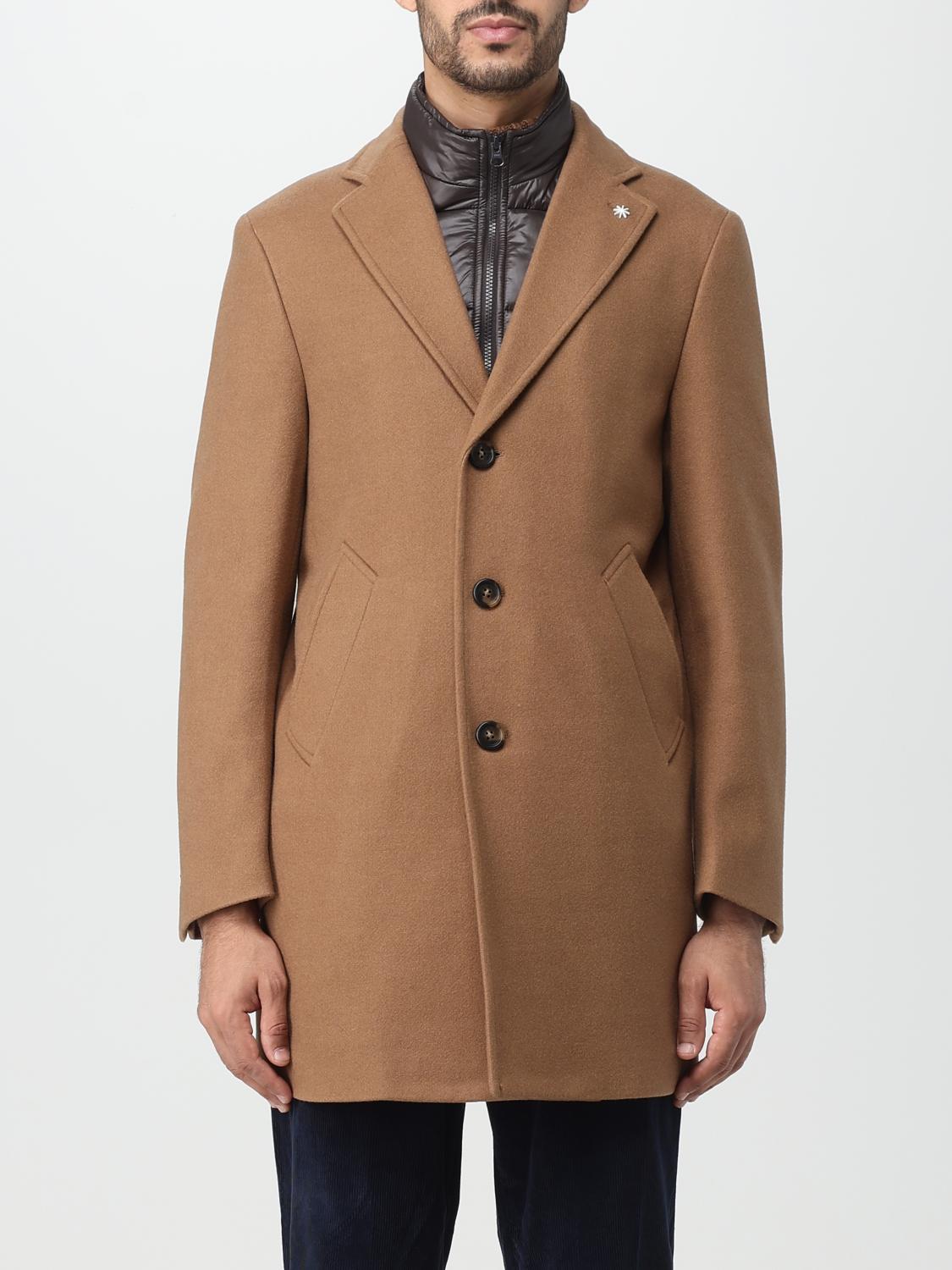 MANUEL RITZ: Coat men - Camel | Manuel Ritz coat 3532C4548233796 online ...