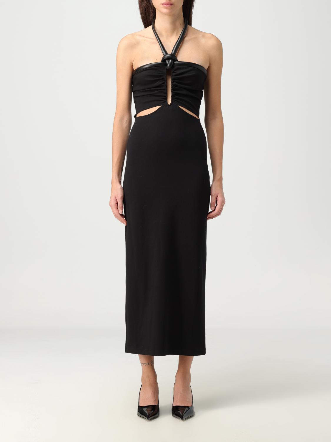 DAVID KOMA: Dress woman - Black | David Koma dress PF23DK21DA online at ...