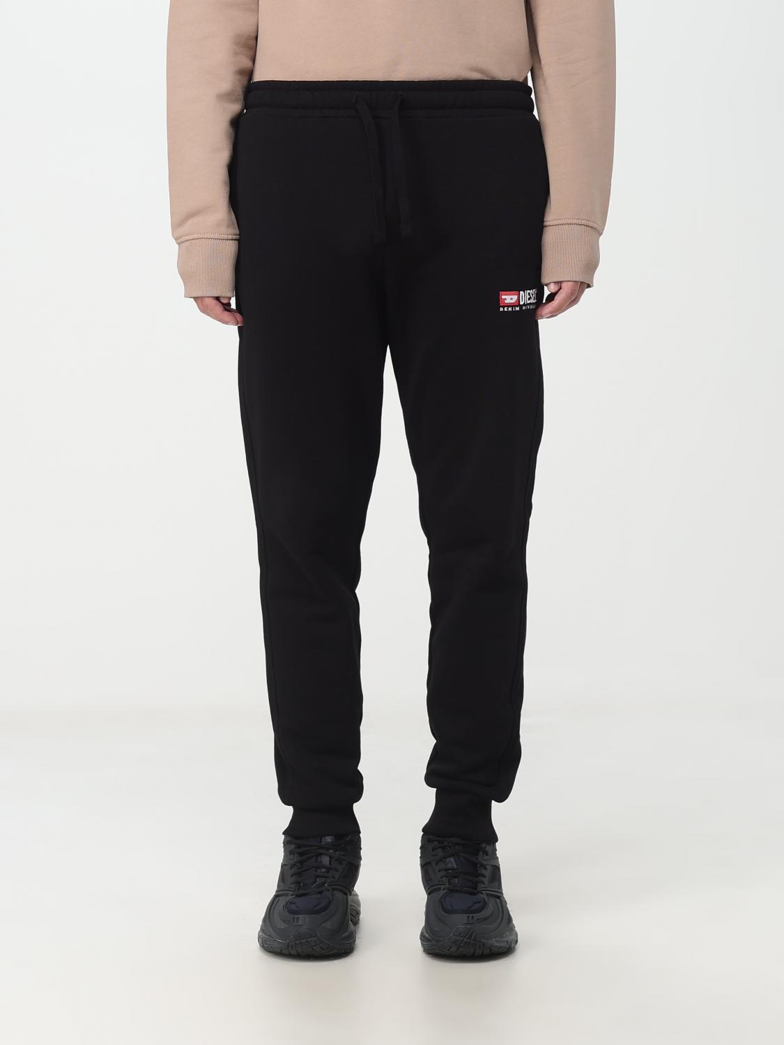 DIESEL: Pants men - Black | Diesel pants A037700GEAD online at GIGLIO.COM