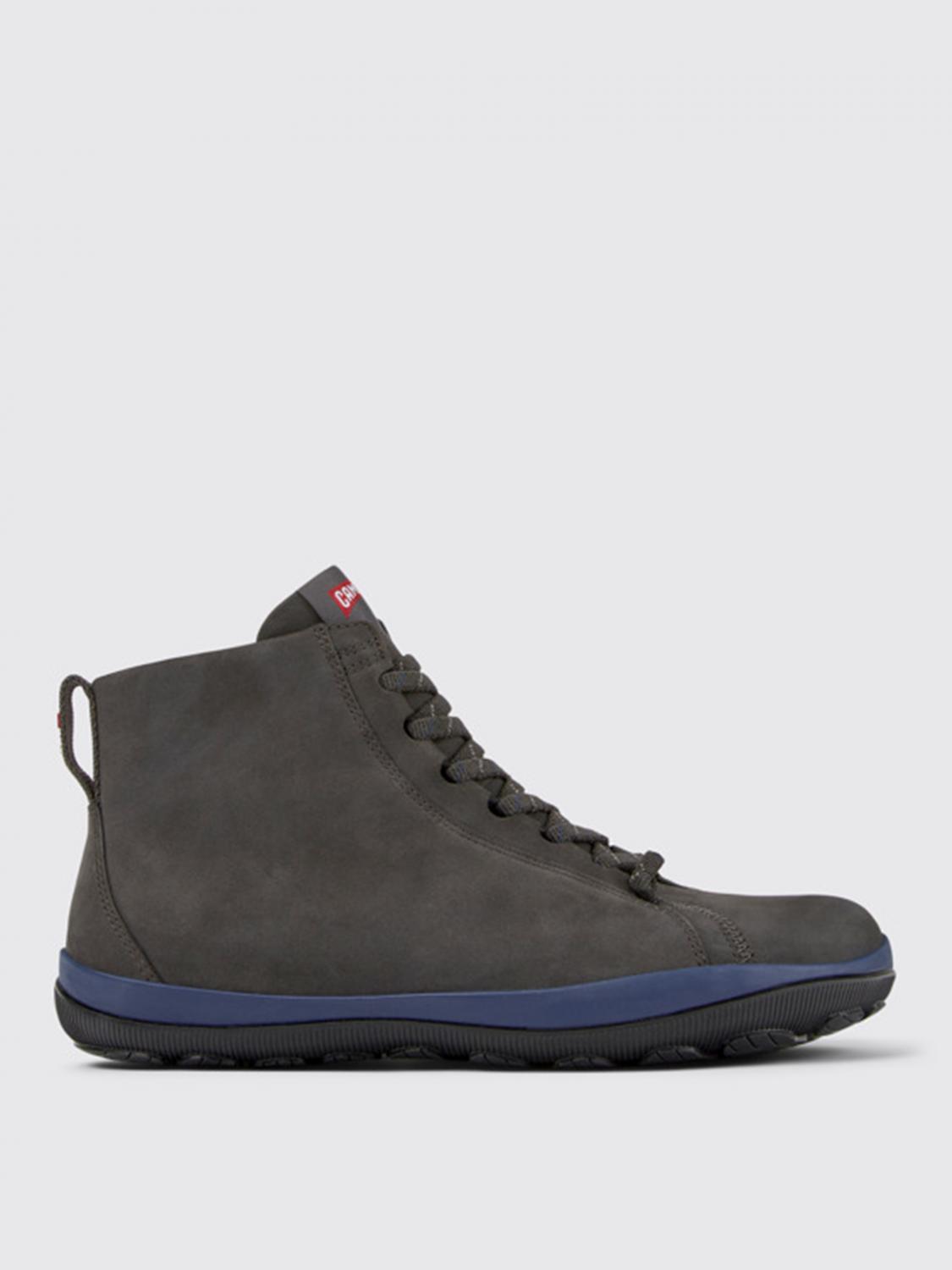CAMPER: Peu Pista GORE-TEX ankle boots in nubuck - Grey | Camper boot ...