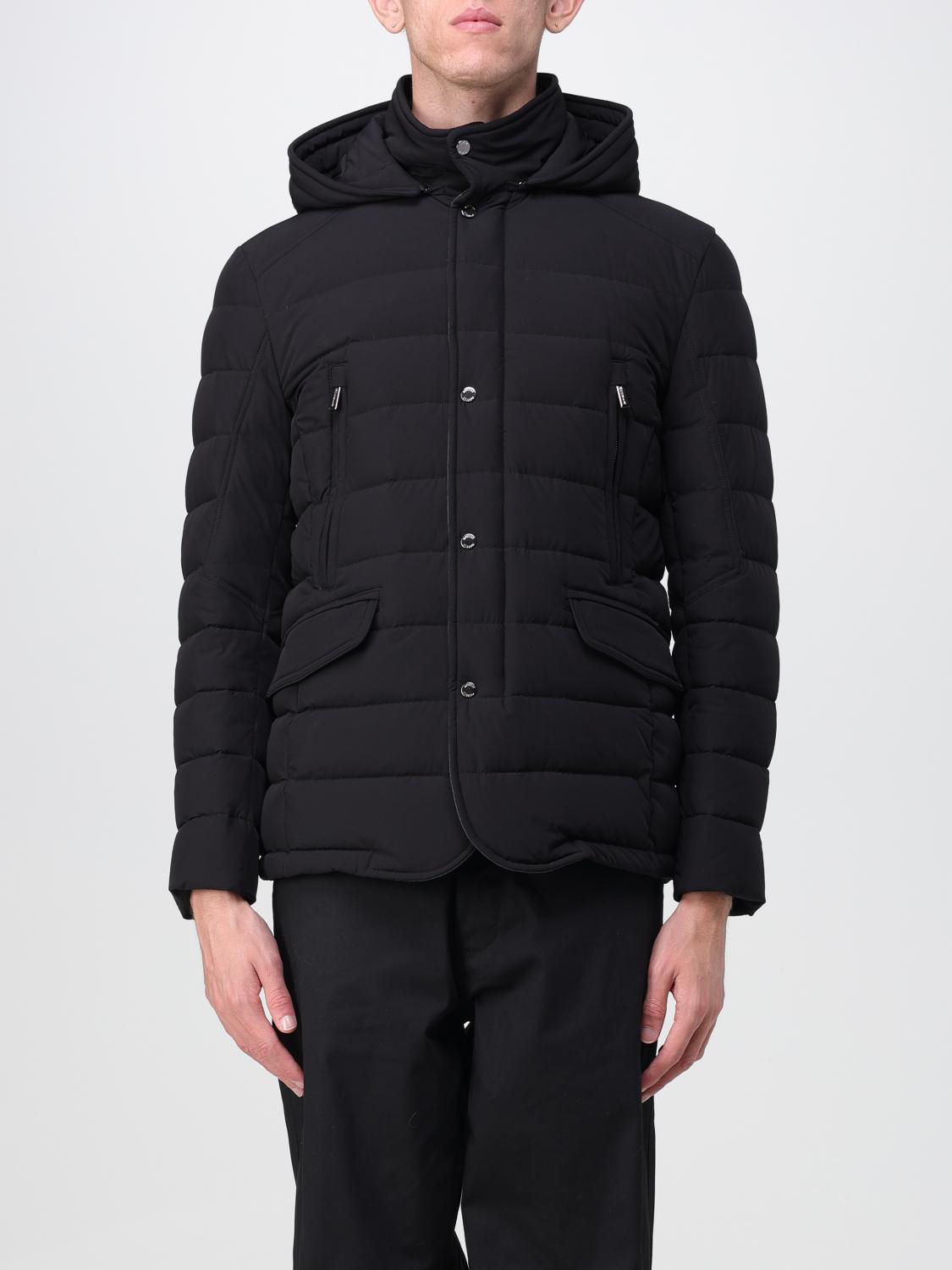 MOORER: Jacket men - Black | Moorer jacket MOUG100159 online at GIGLIO.COM