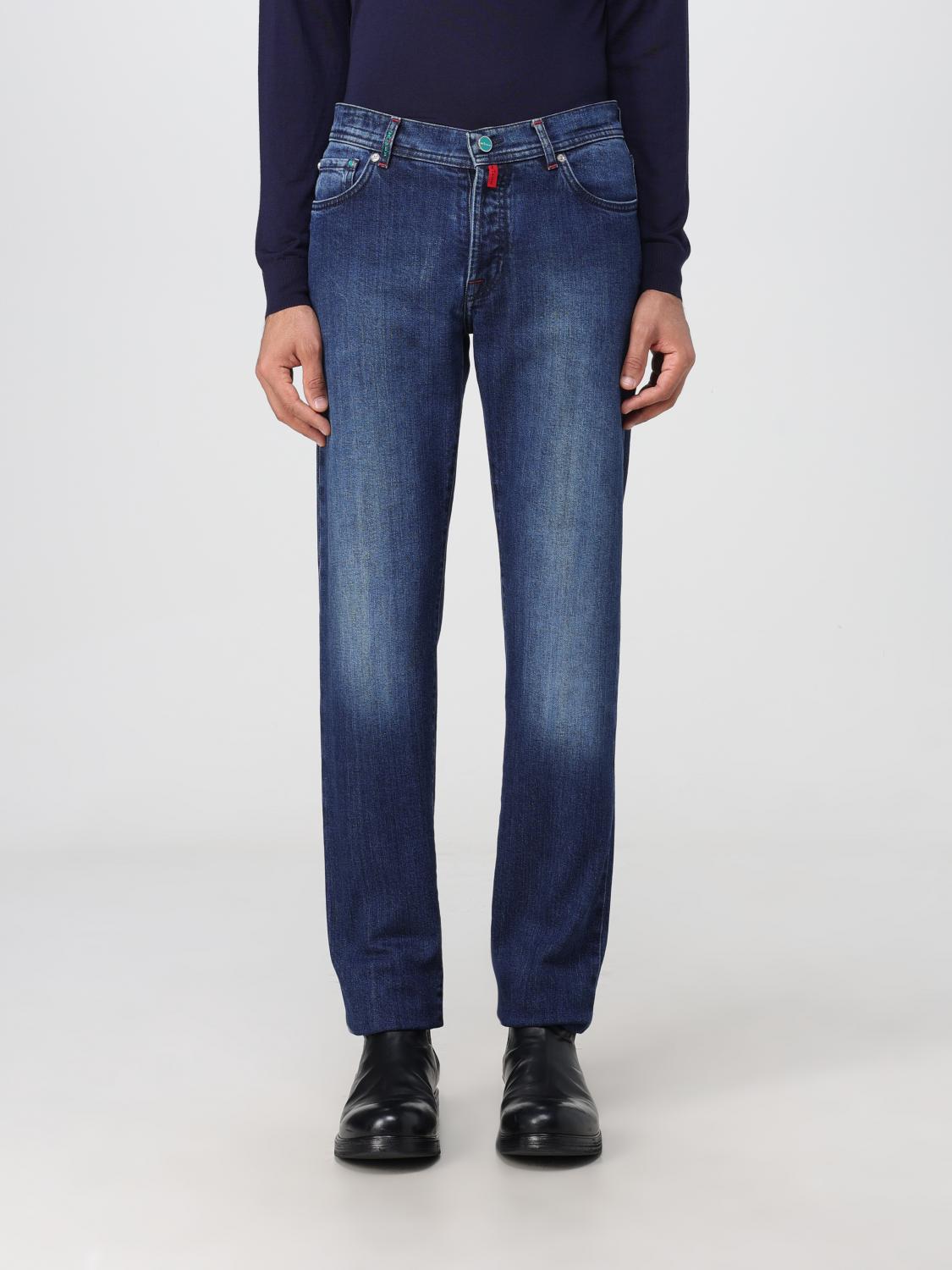 KITON: Jeans men - Denim | Kiton jeans UPNJSMJ0217C03005 online at ...