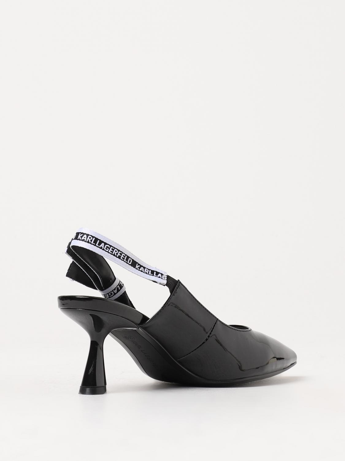 Karl Lagerfeld Outlet: High heel shoes woman - Black | Karl Lagerfeld ...