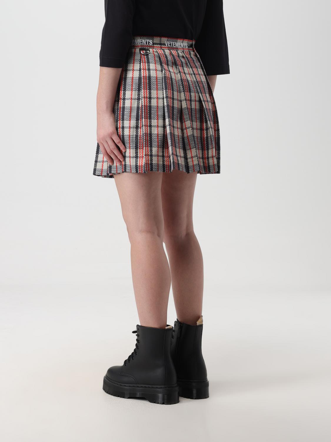 Vetements Outlet: Skirt woman - Black | Vetements skirt UE54SK380B ...
