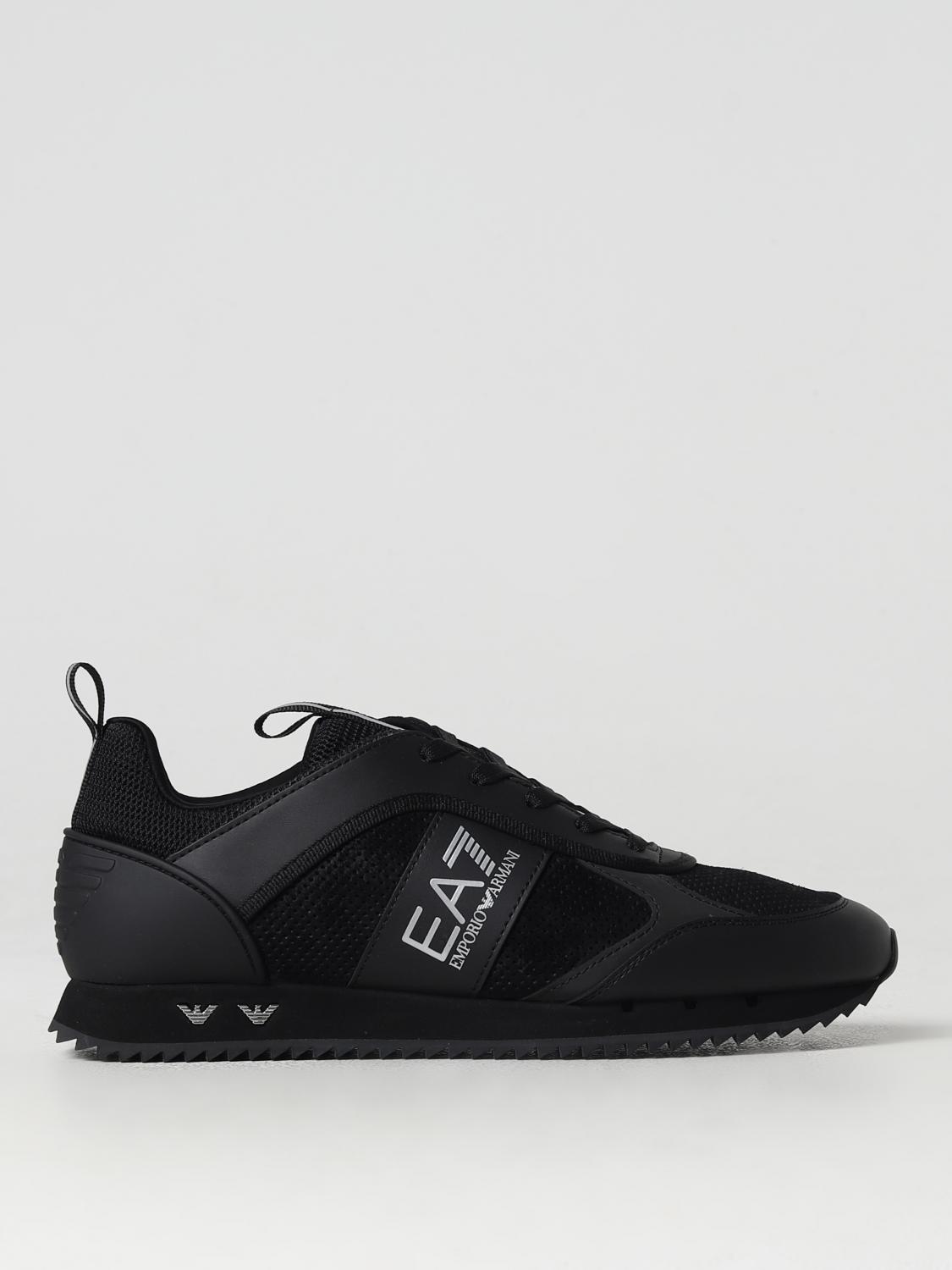 EA7: Sneakers men - Black | Ea7 sneakers X8X027XK347 online at GIGLIO.COM