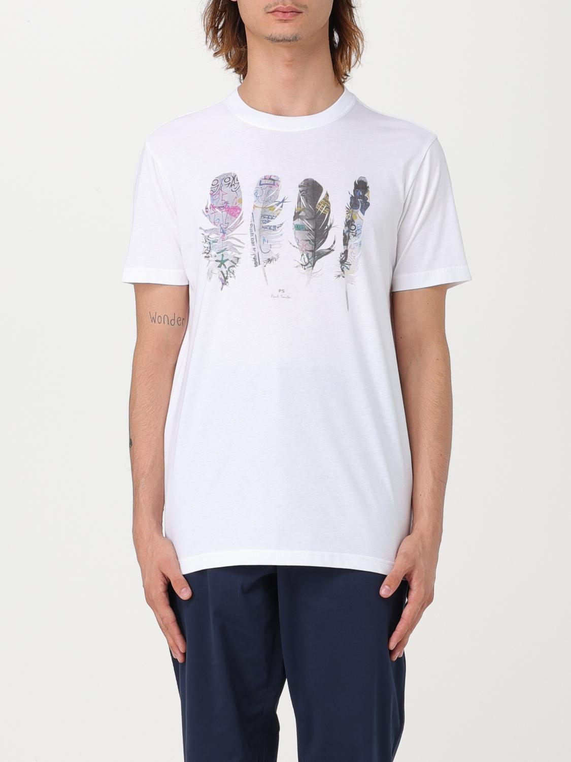 PS PAUL SMITH: T-shirt men - White | Ps Paul Smith t-shirt ...