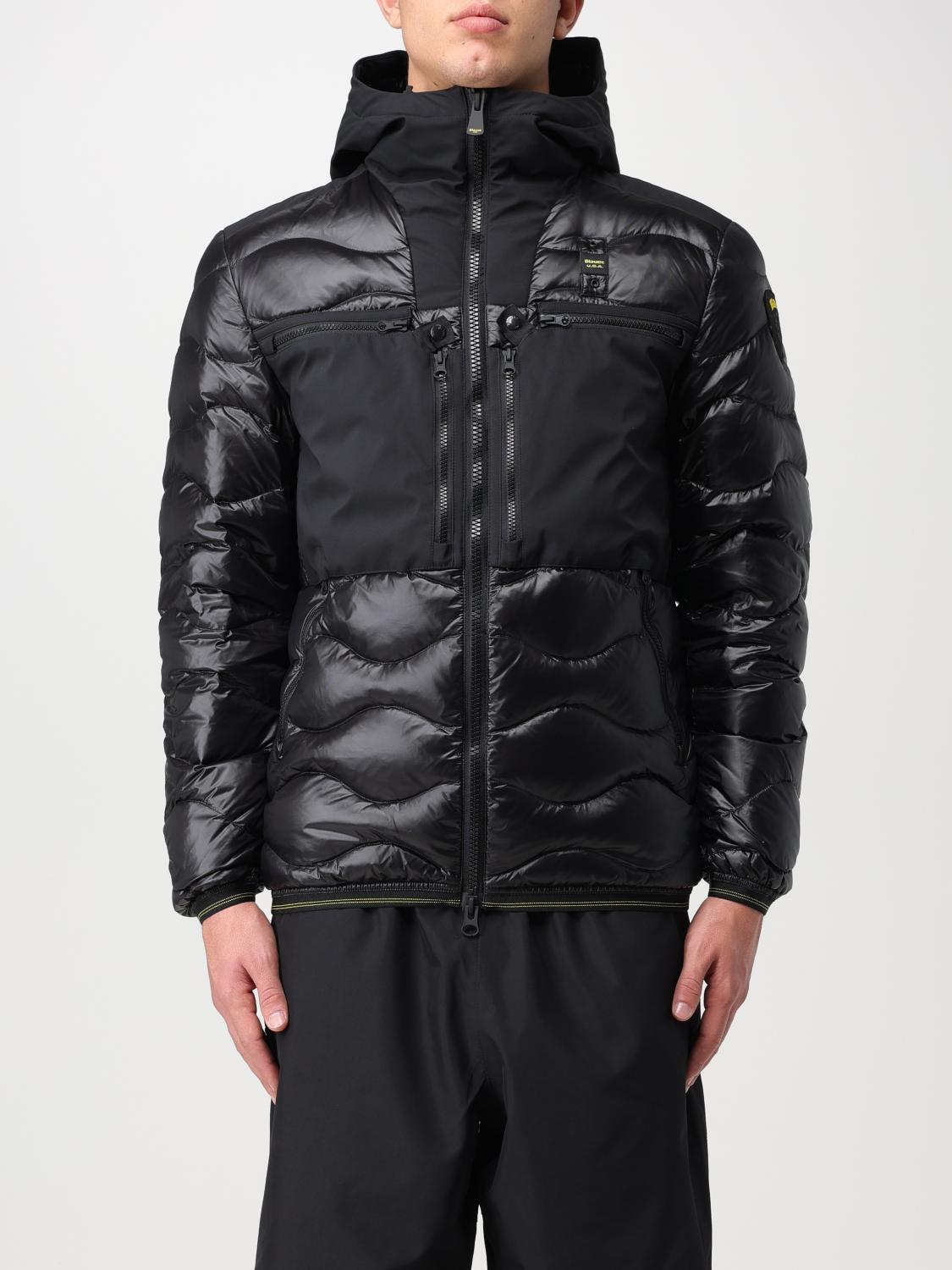 BLAUER: Jacket men - Black | Blauer jacket 23WBLUC03064006355 online at ...
