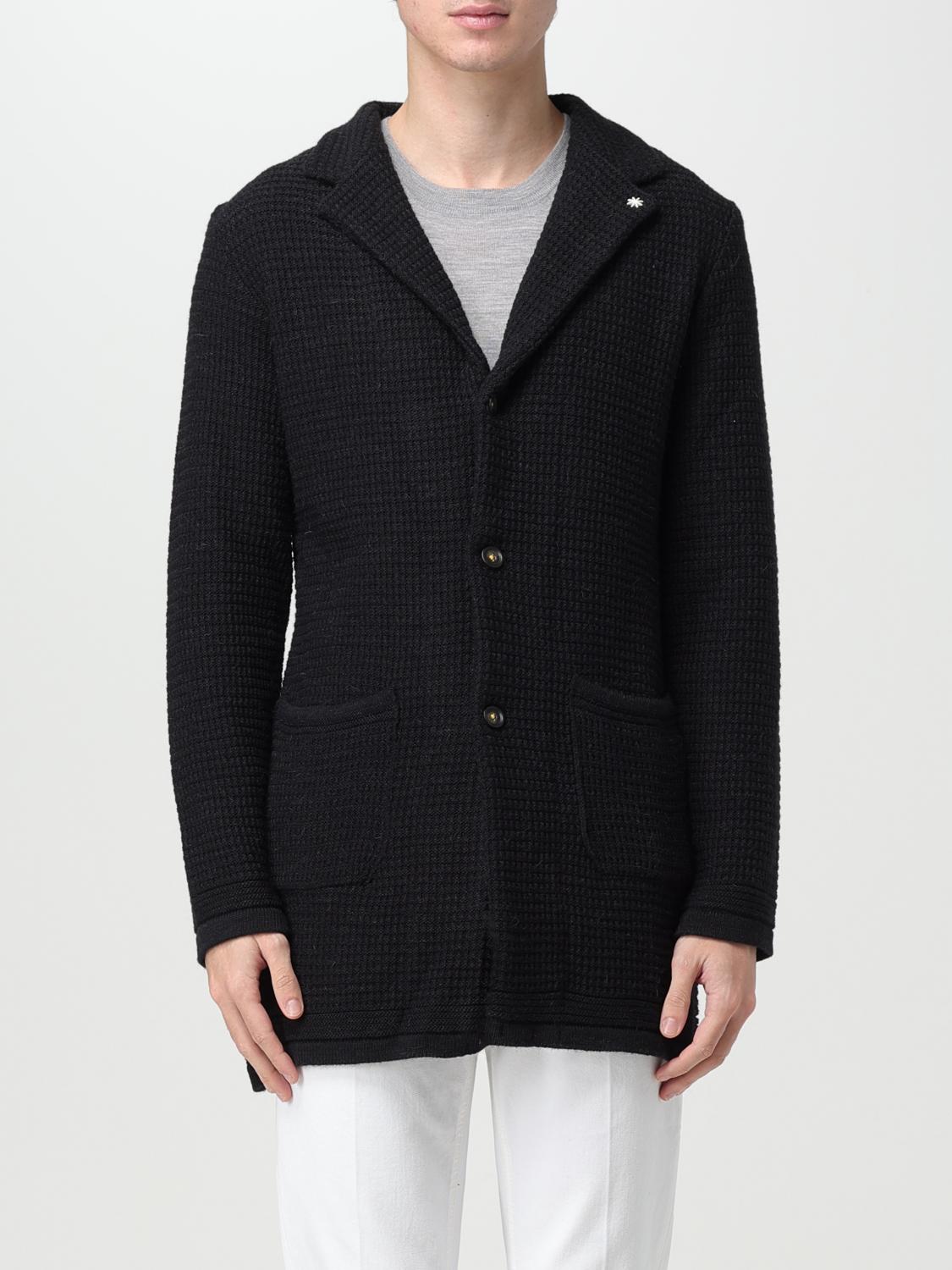 MANUEL RITZ: Jacket men - Black | Manuel Ritz giacca 3532M594233933 ...