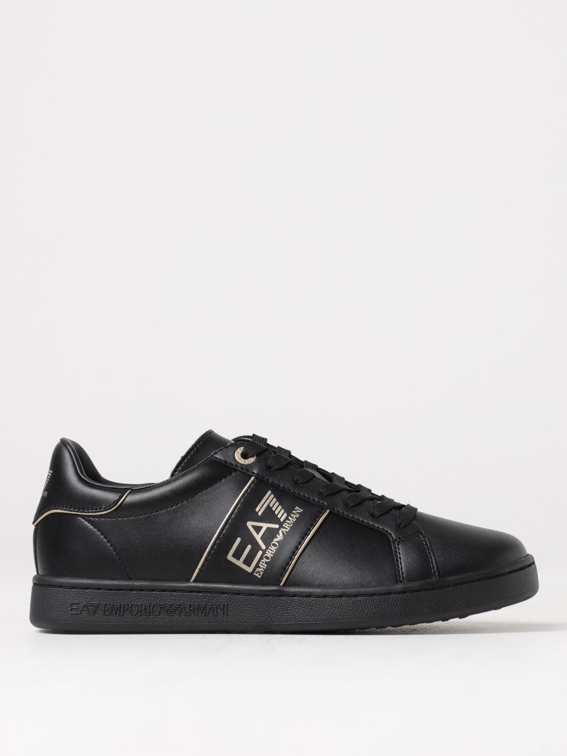EA7: Sneakers men - Black | Ea7 sneakers X8X102XK346 online at GIGLIO.COM