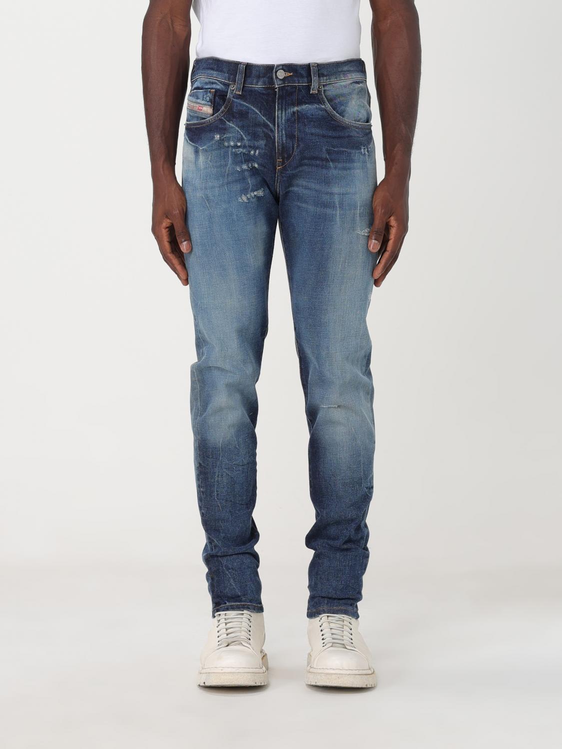 DIESEL: denim jeans - Denim | Diesel jeans A0355809E14 online at GIGLIO.COM