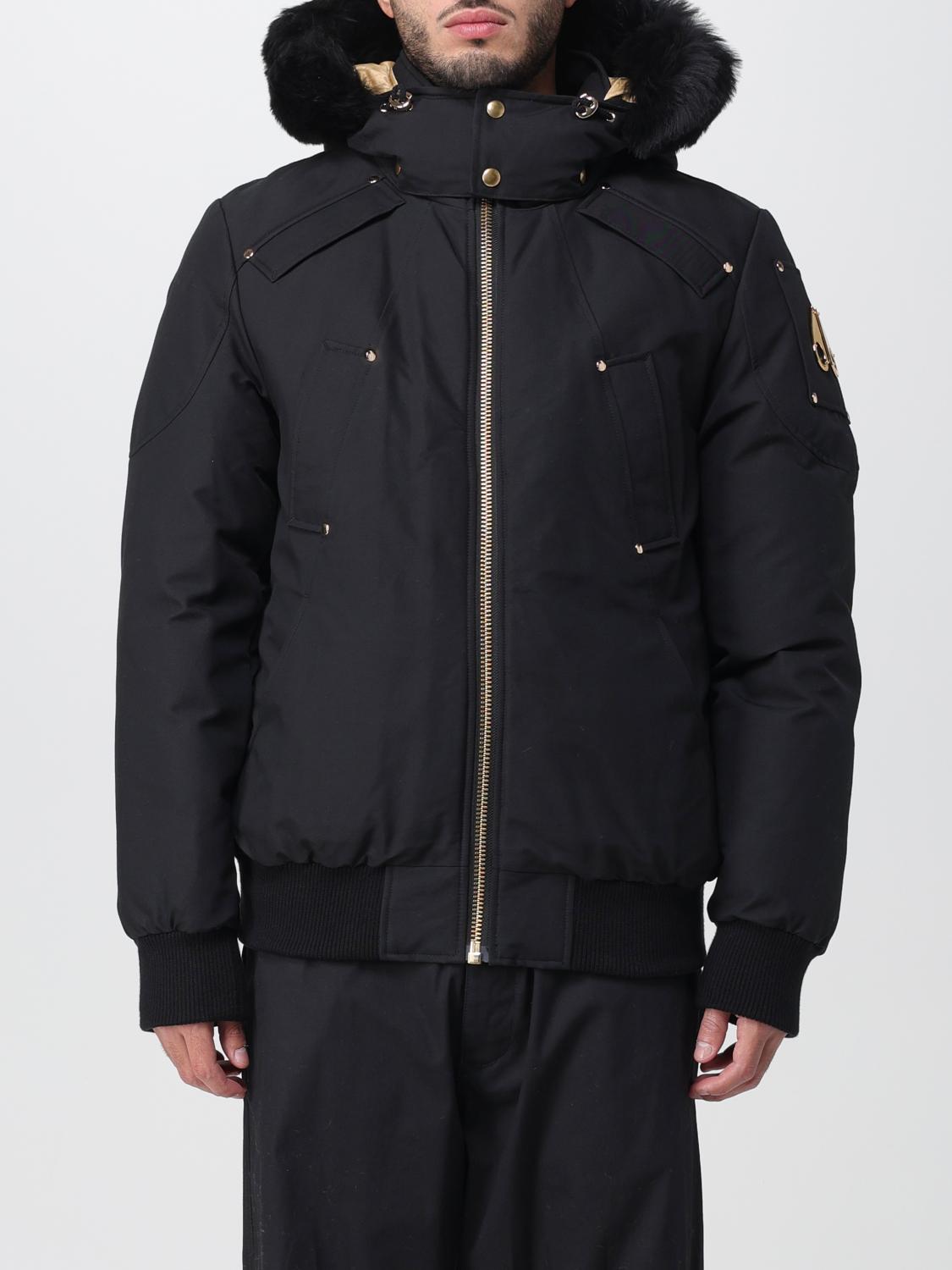 MOOSE KNUCKLES: Jacket men - Black | Moose Knuckles jacket M39MB000GS ...