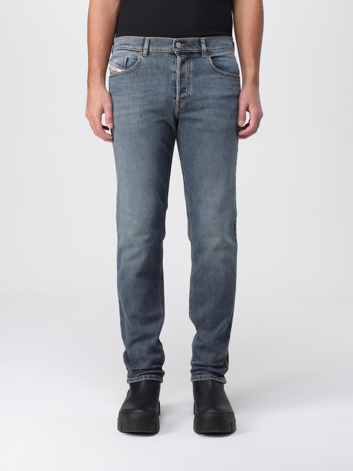 DIESEL: denim jeans - Blue | Diesel jeans A1022909F74 online at GIGLIO.COM