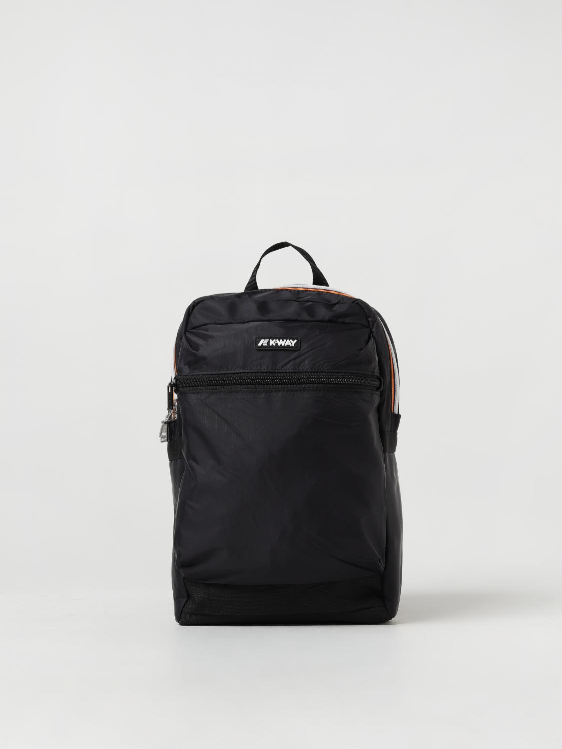 K-WAY: Backpack men - Black | K-Way backpack K3122TW online at GIGLIO.COM
