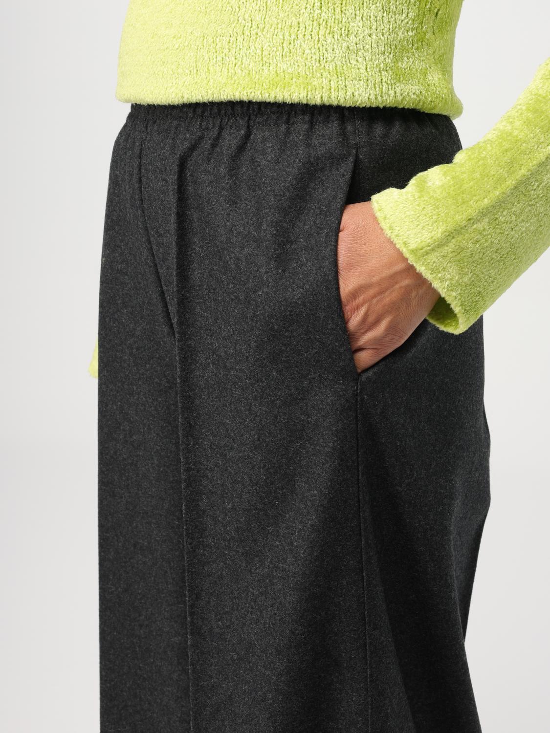 Forte Forte Pants woman - Grey | 11037MYPANTS | GIGLIO.COM